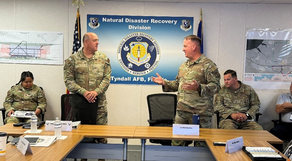 AFCEC commander visits Tyndall six years after leading Hurricane ...