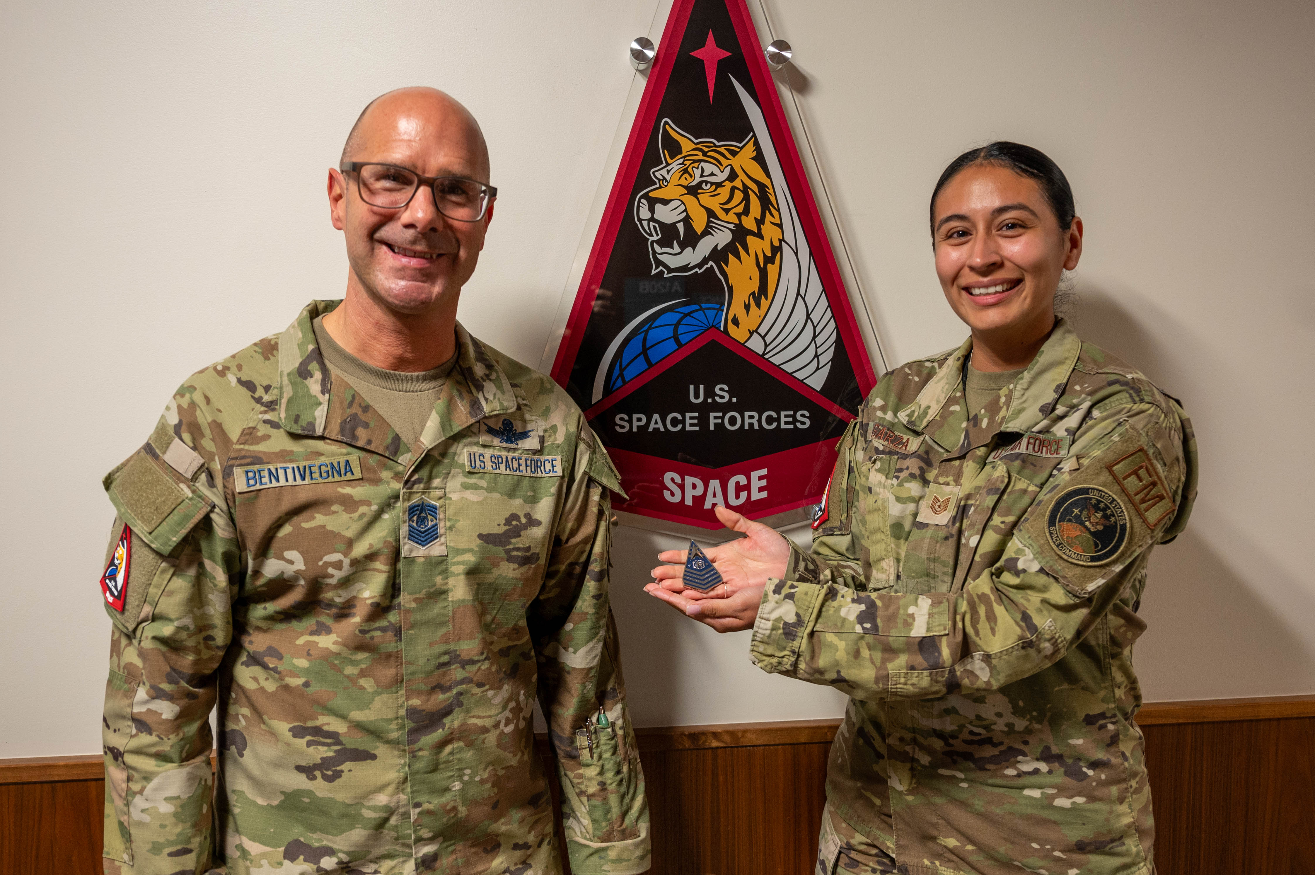 Chief Master Sgt. of the Space Force visits U.S. Space Forces - Space ...