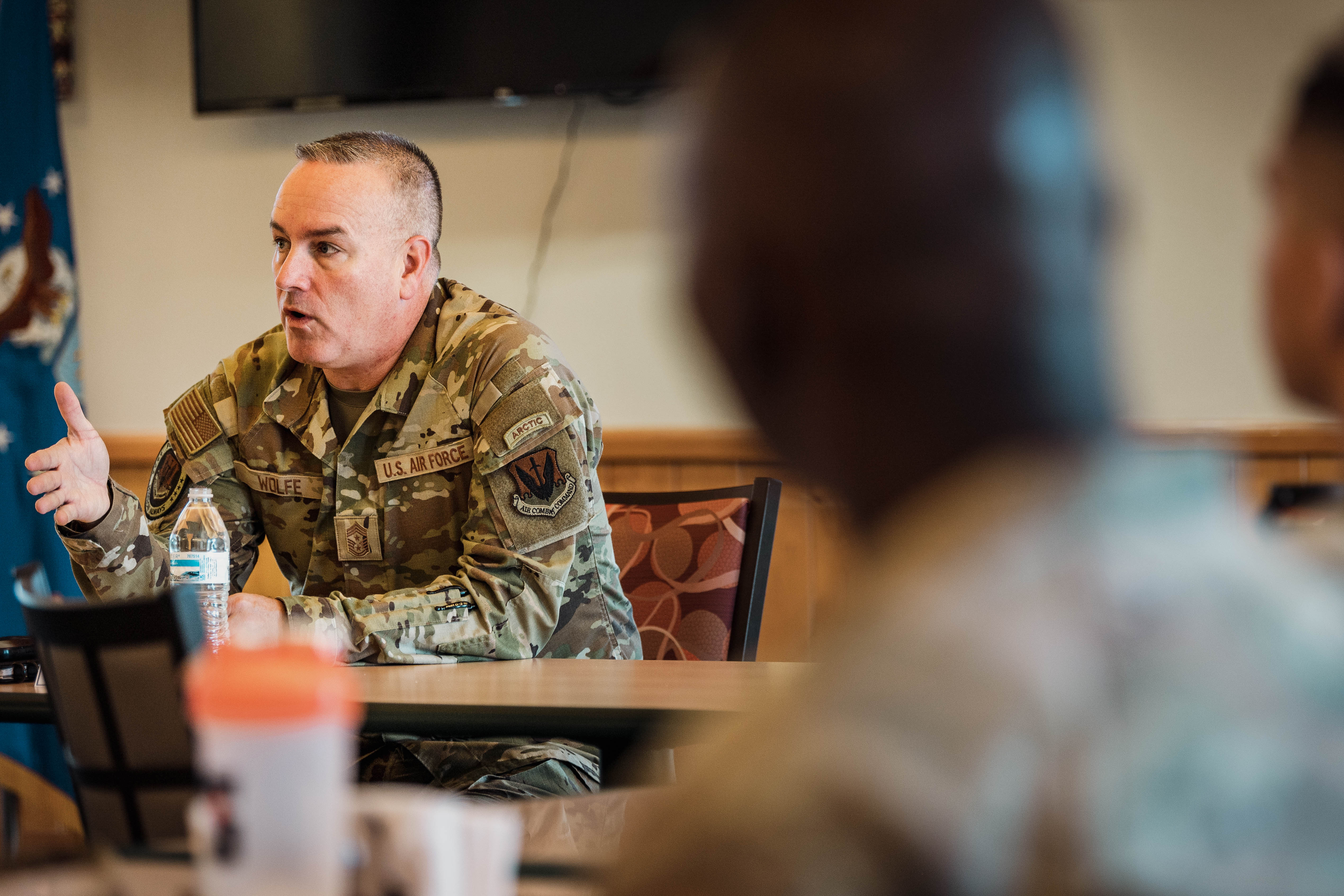 Luke AFB welcomes ACC Command Chief > Luke Air Force Base > Article Display