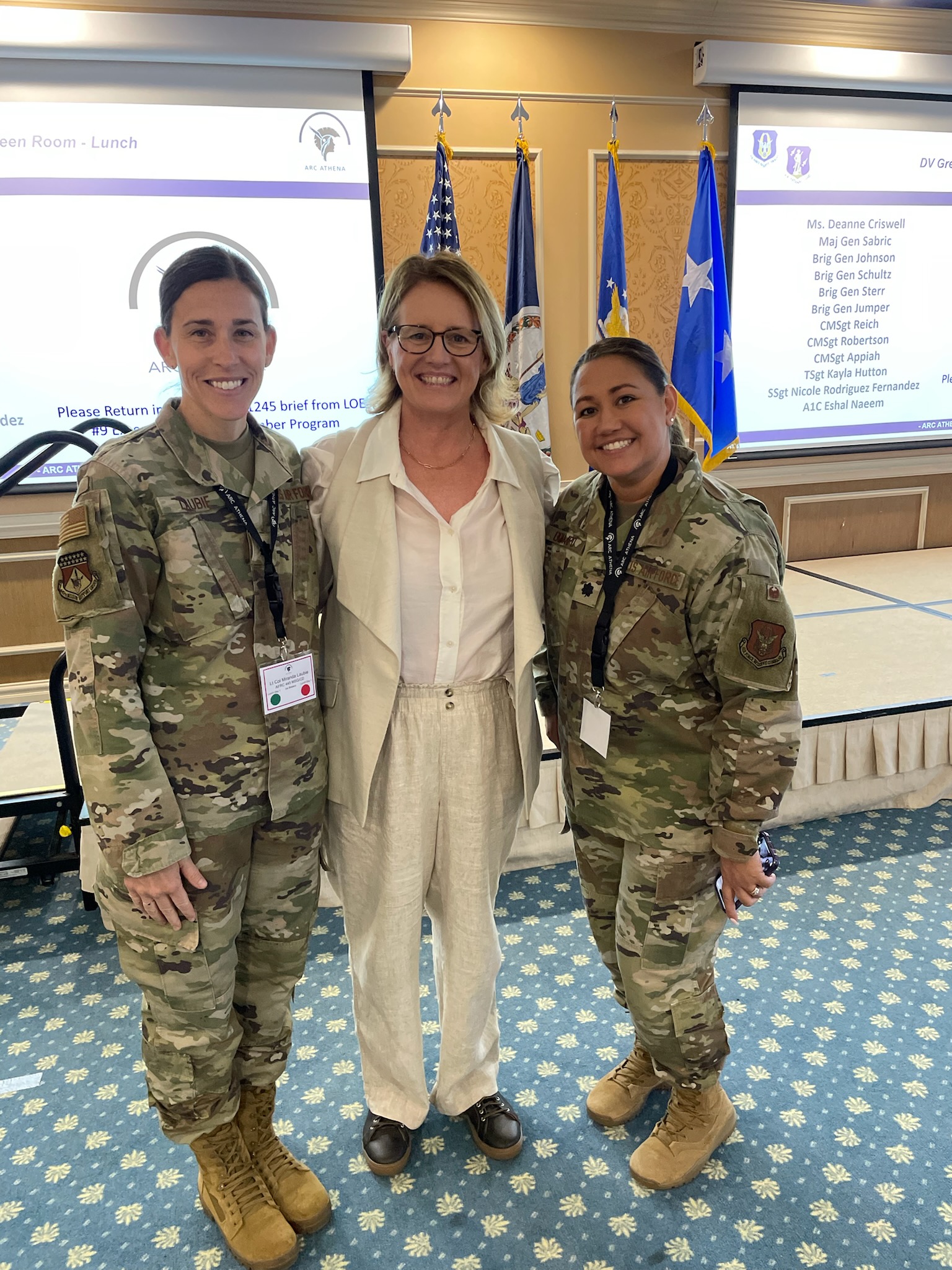 ARC Athena meets in-person to educate Airmen > 445th Airlift Wing ...