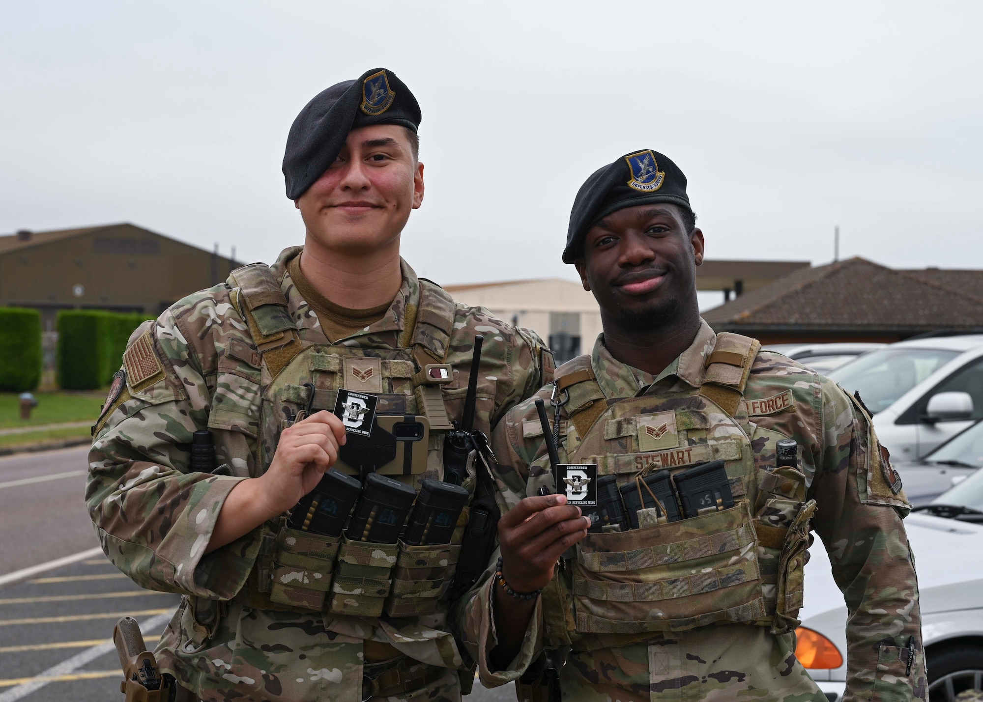 Day in the Life: 100th ARW command team joins the 100th SFS for a gate ...