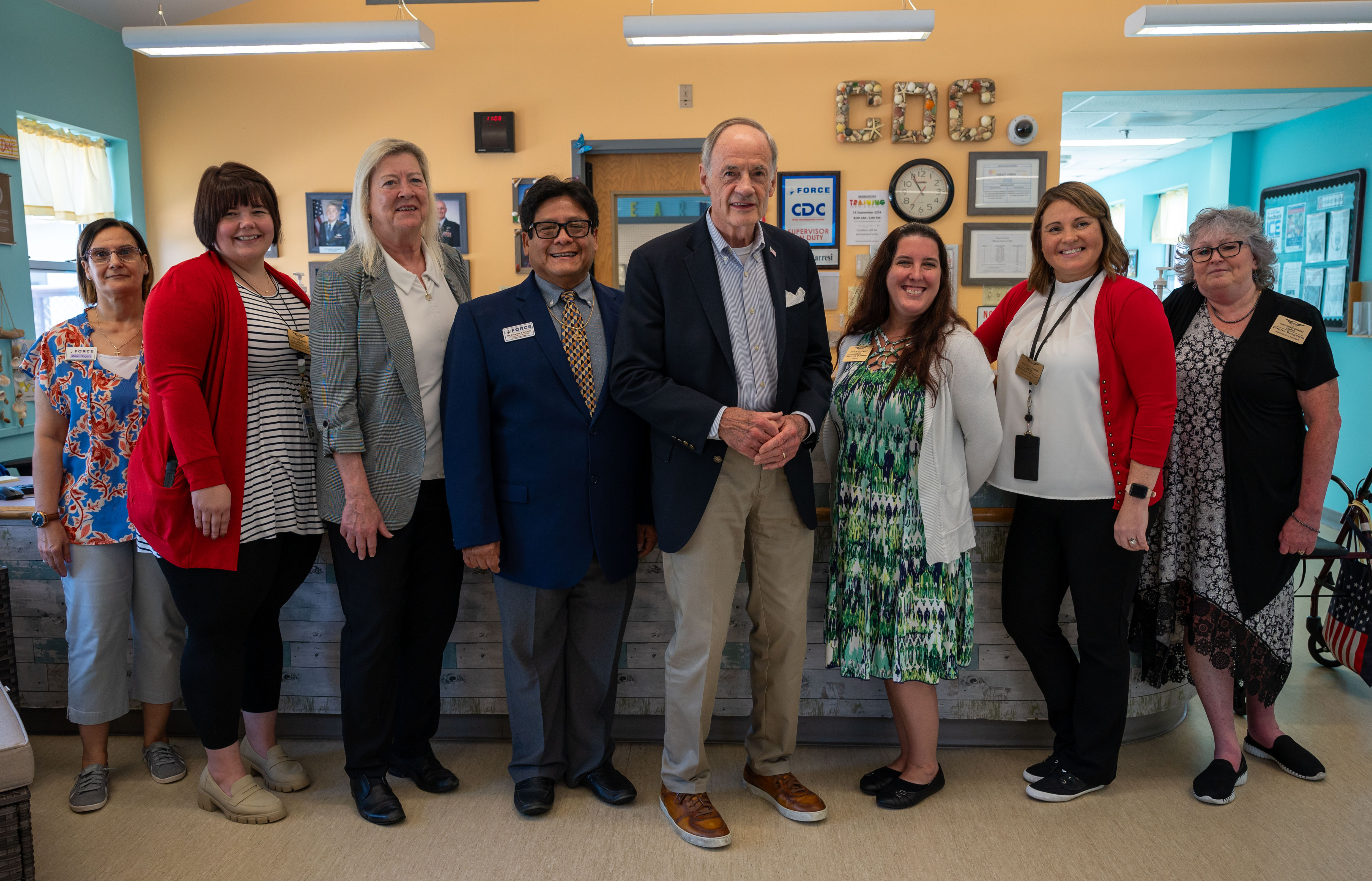 Senator Carper visits the smallest members of Team Dover > Dover Air ...