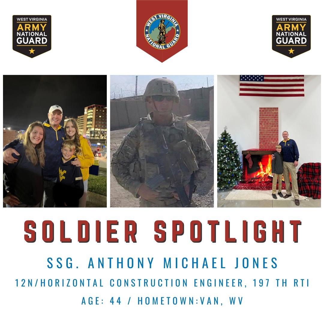Spotlight: SSG Anthony Jones > West Virginia National Guard > News