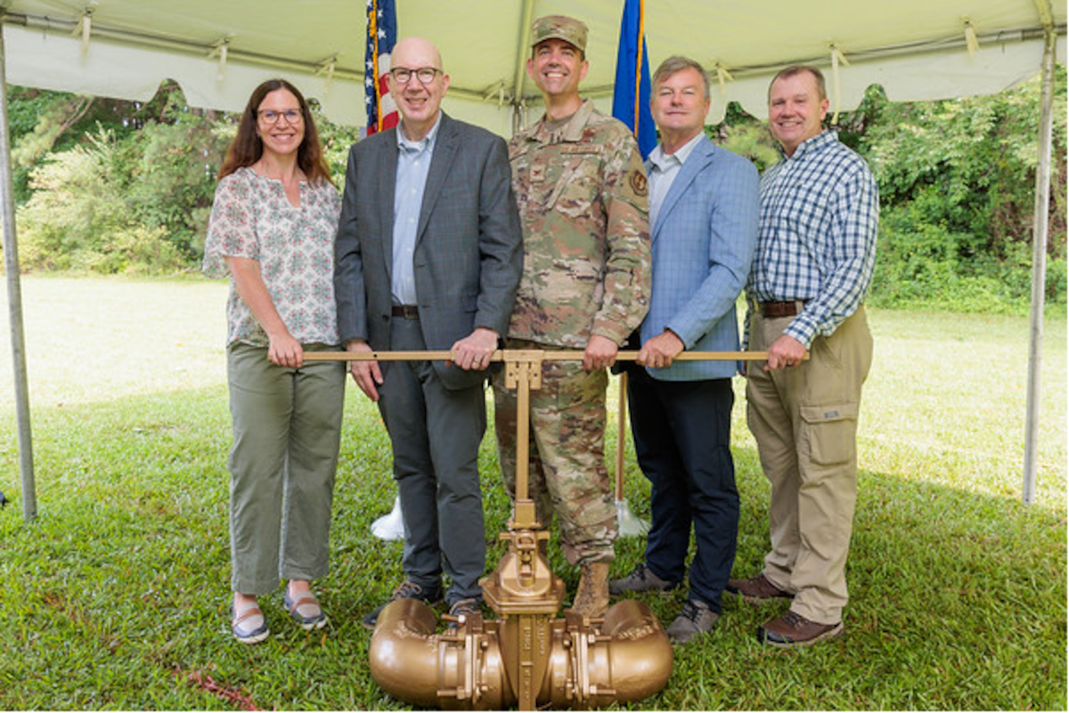 AFLCMC engineering directorate team completes water tie-on project ...