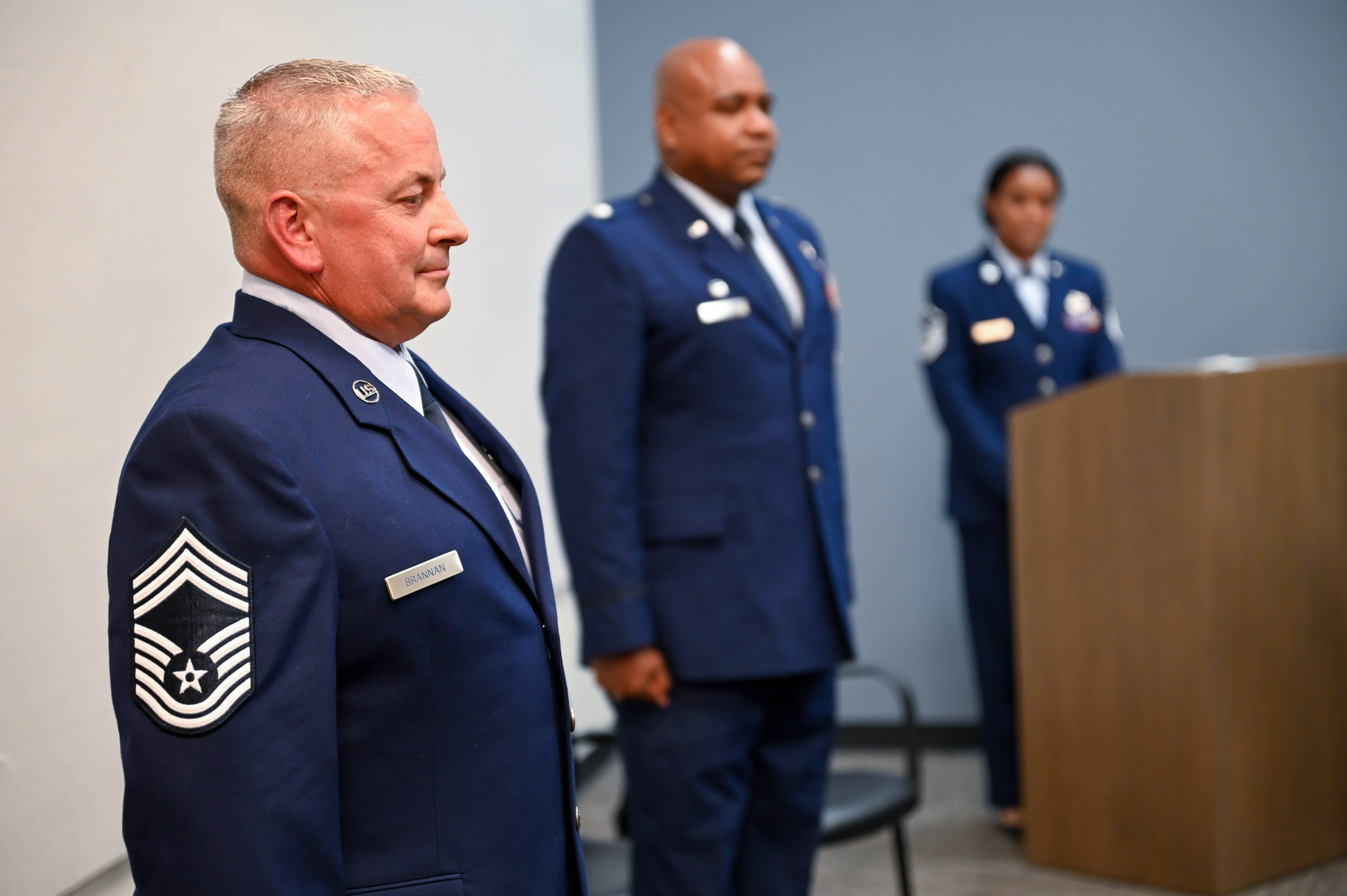 73rd Aerial Port Squadron Honors Chief Brannan in Promotion Ceremony ...