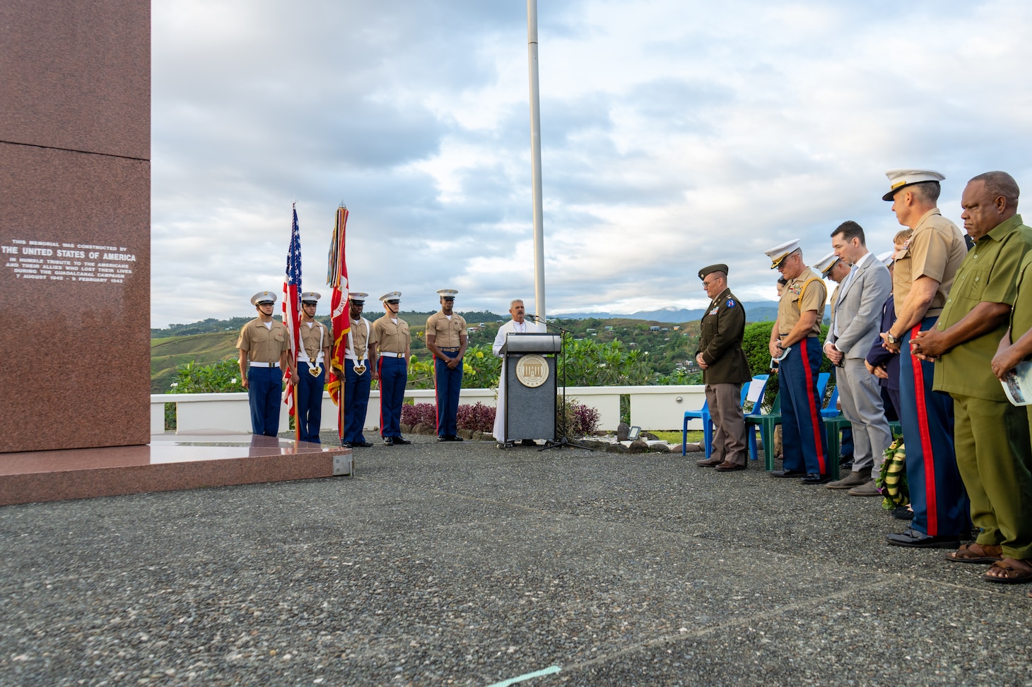 Pacific Marines, U.S. Ambassador Commemorate 82nd Anniversary of the ...