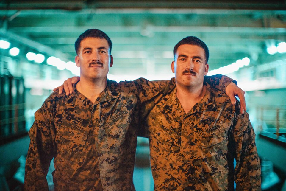 Marines First, Brothers Always: Marine Promotes Twin Brother during ...