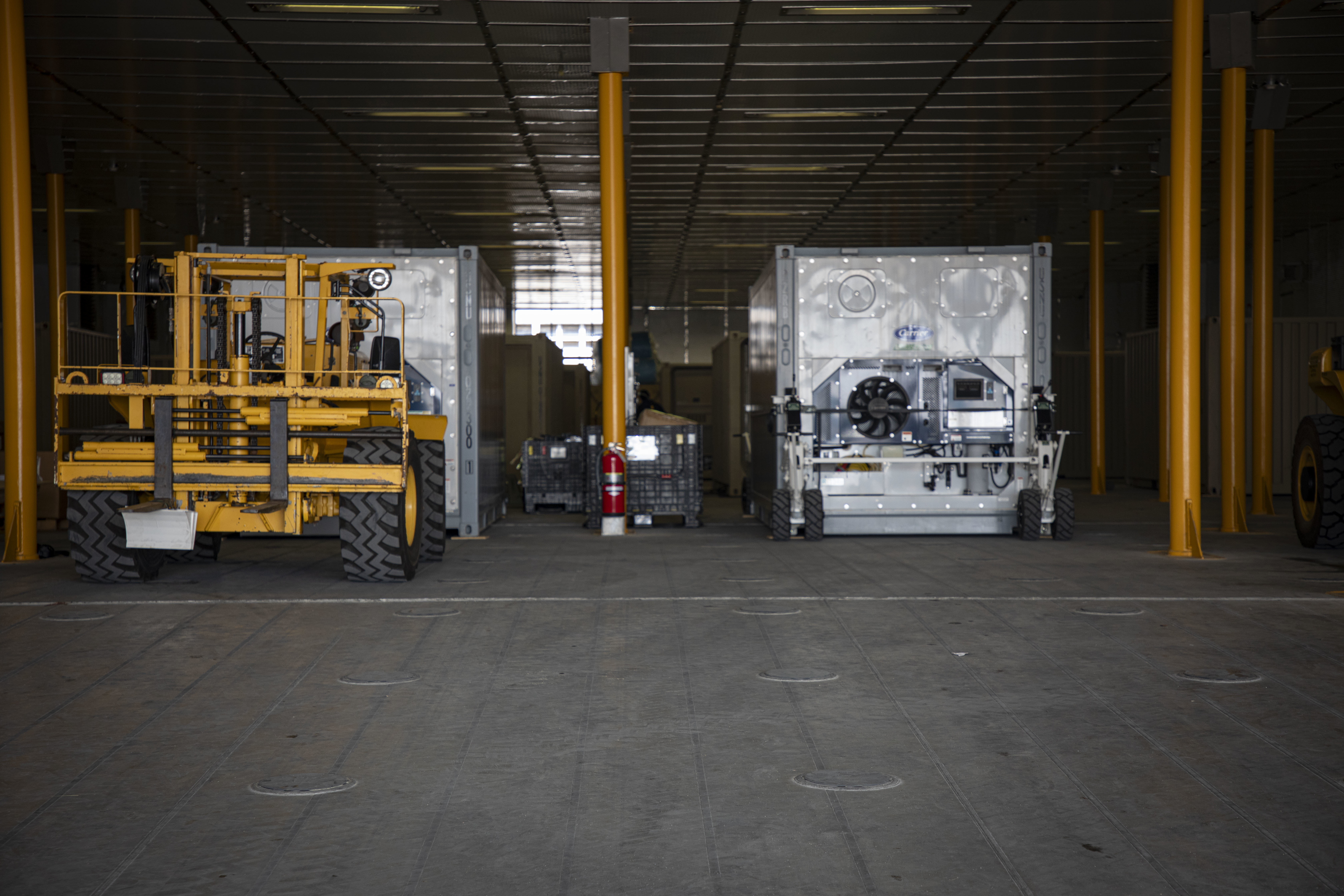 Expeditionary Medical Unit (EMU) 1 embarks aboard the USNS Cody for ...