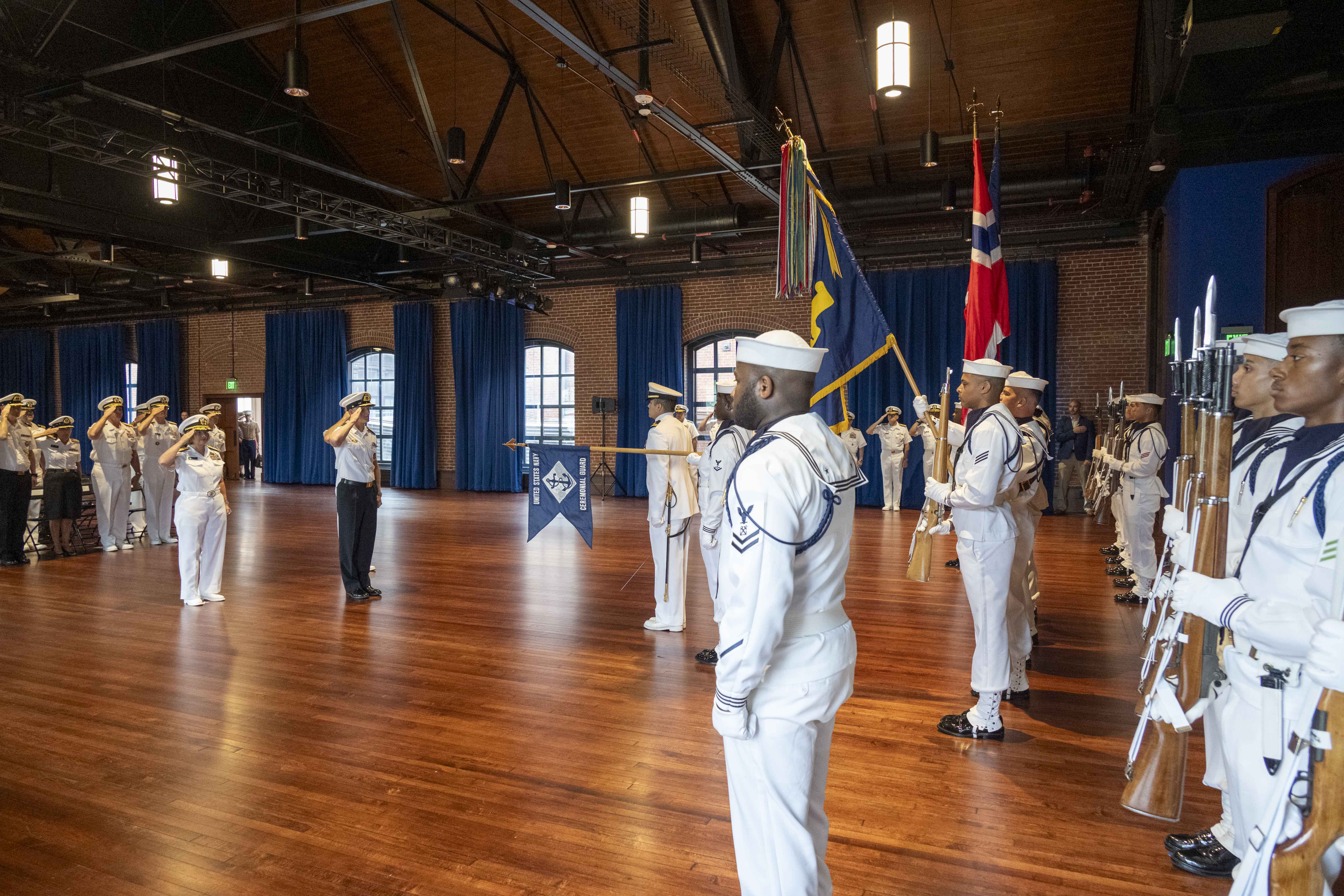 Chief of Naval Operations Hosts Chief of the Royal Norwegian Navy for ...