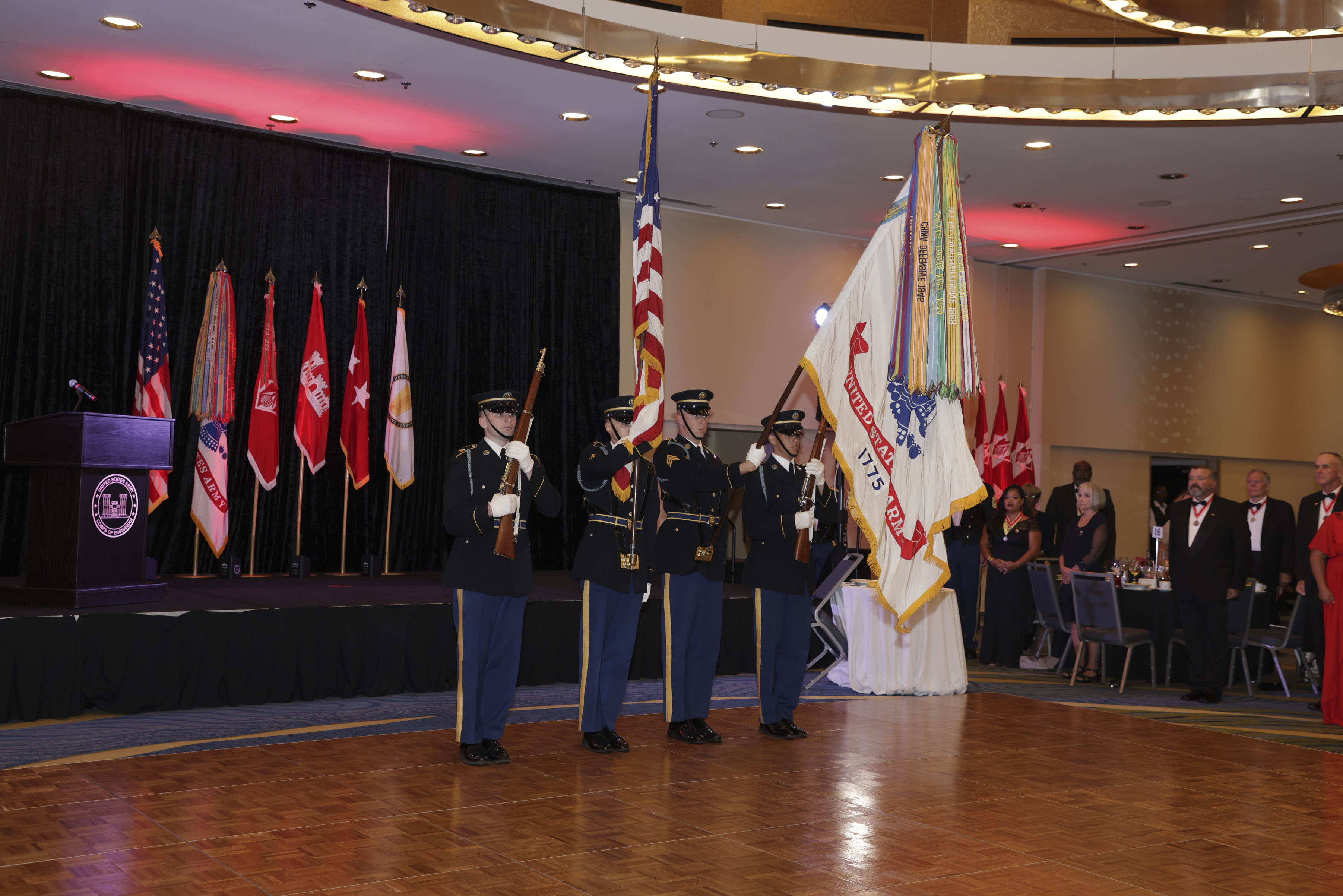 Individuals honored for service to the Engineer Regiment at Annual ...