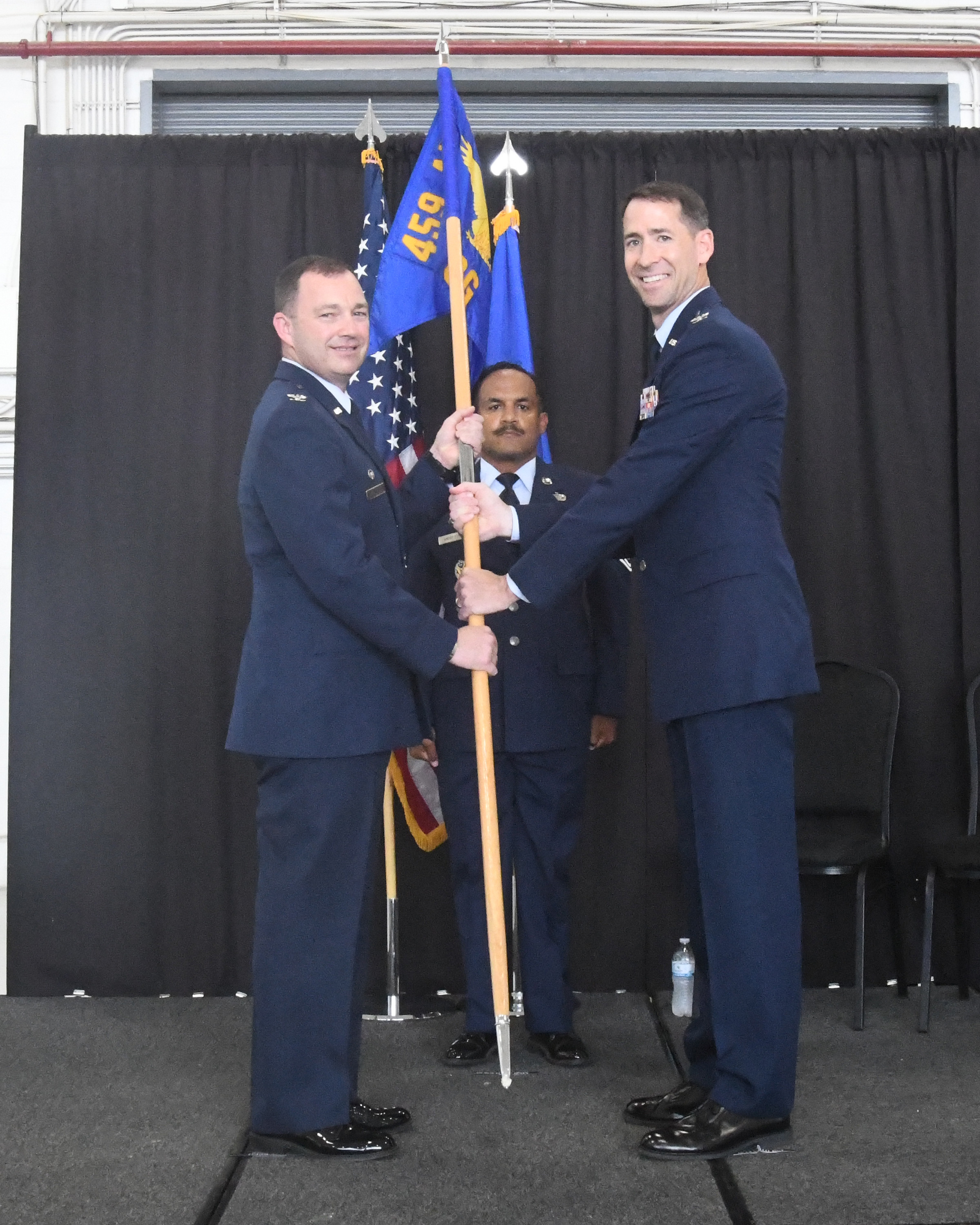Col. Randall Heusser takes command of 459th OG > 459th Air Refueling ...