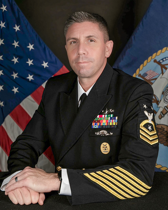 CMDCM(IW/AW/EXW/SW) Matthew L. Wilson, Command Master Chief, Naval ...