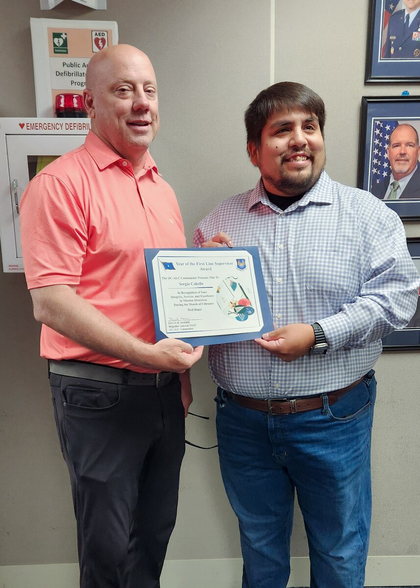 First-line supervisors recognized for excellence at OC-ALC > Tinker Air ...