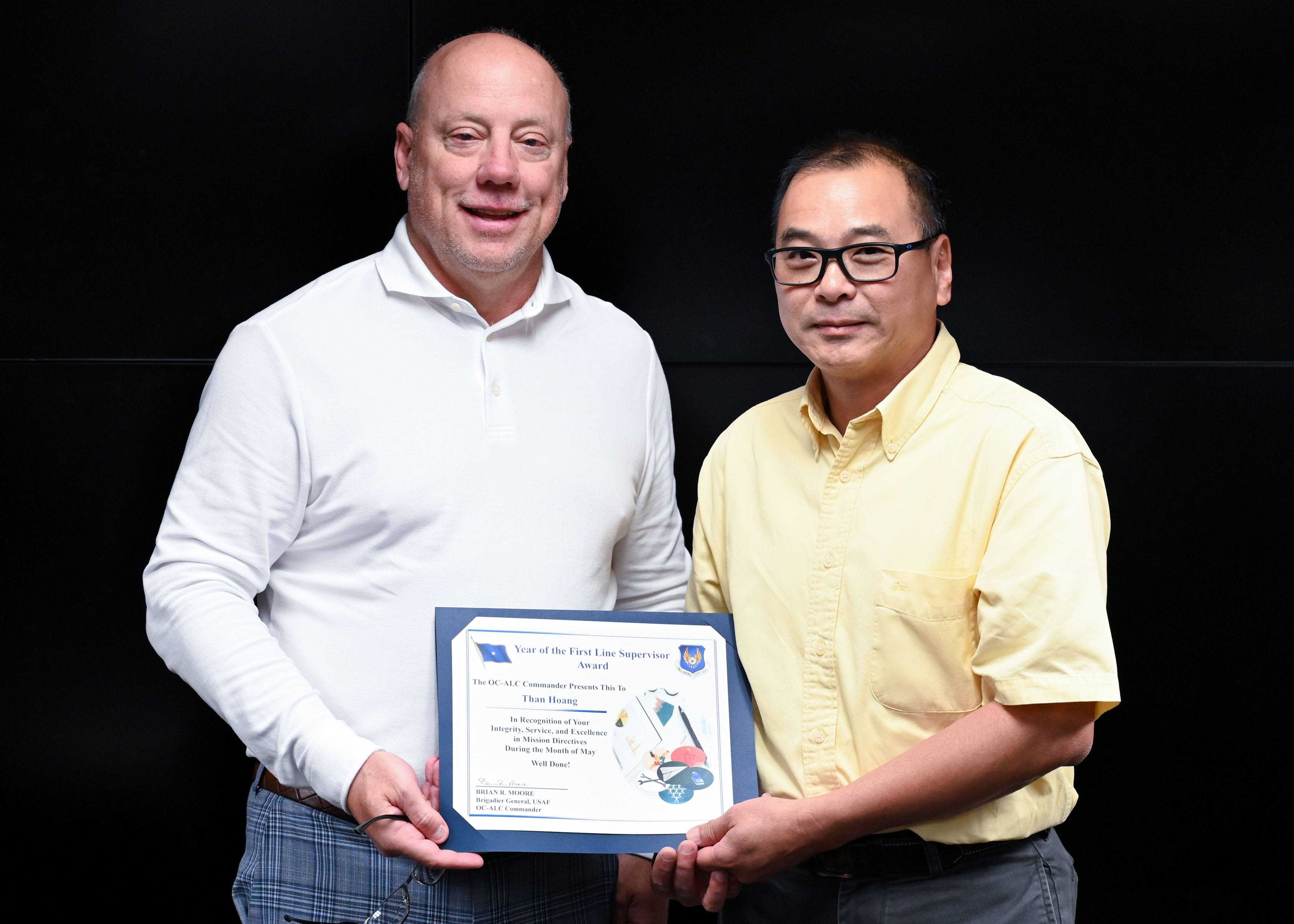 First-line supervisors recognized for excellence at OC-ALC > Tinker Air ...