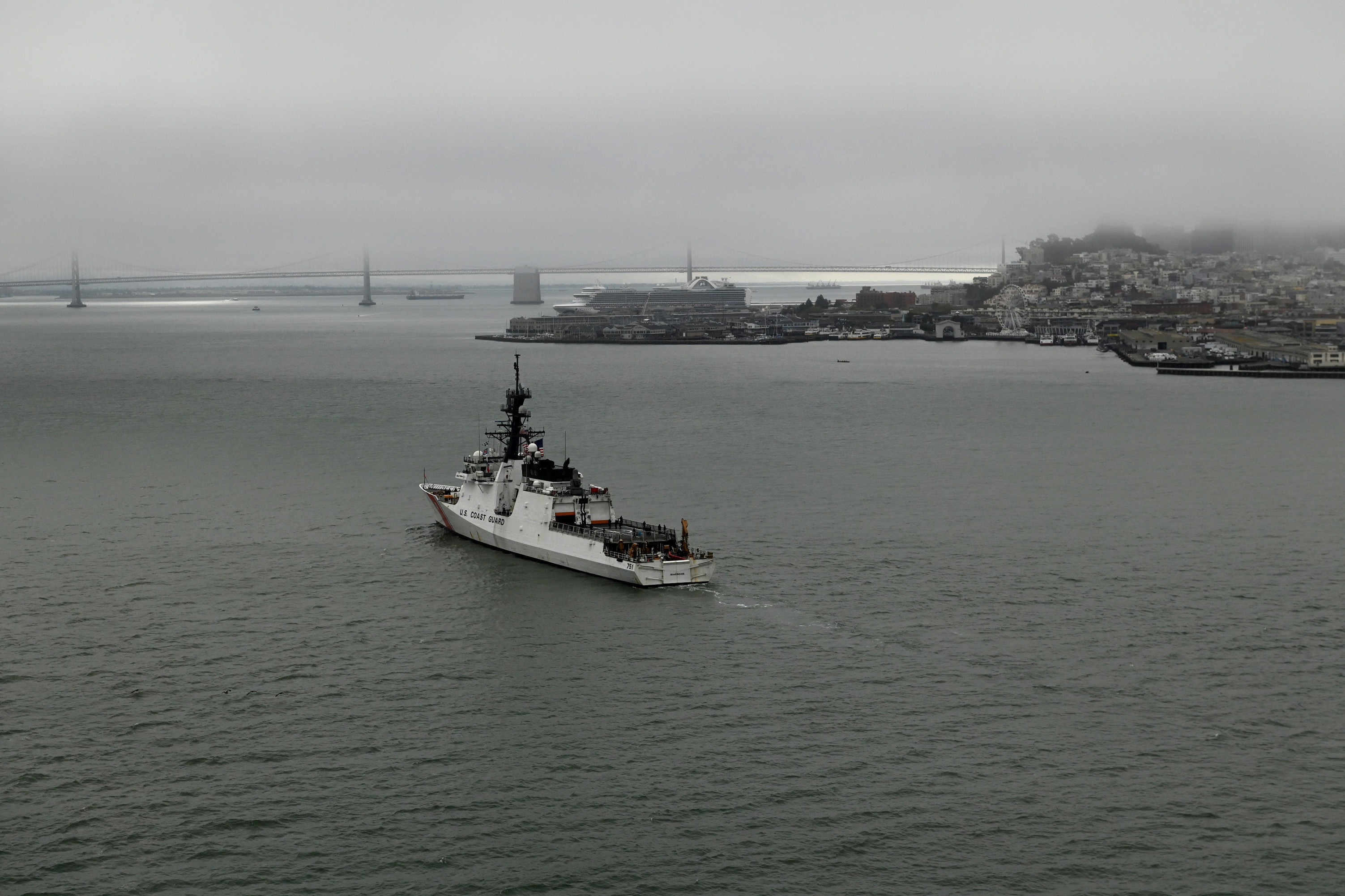 U.S. Coast Guard Cutter Waesche returns home following a 120-day Indo ...