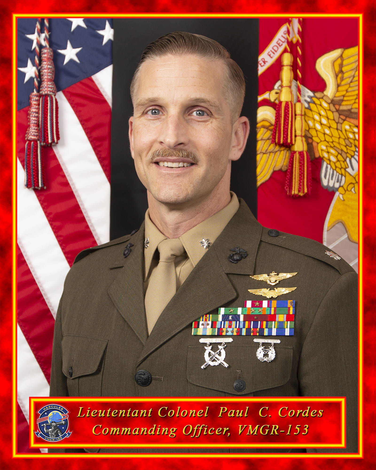 Commanding Officer > 1st Marine Aircraft Wing > Biography