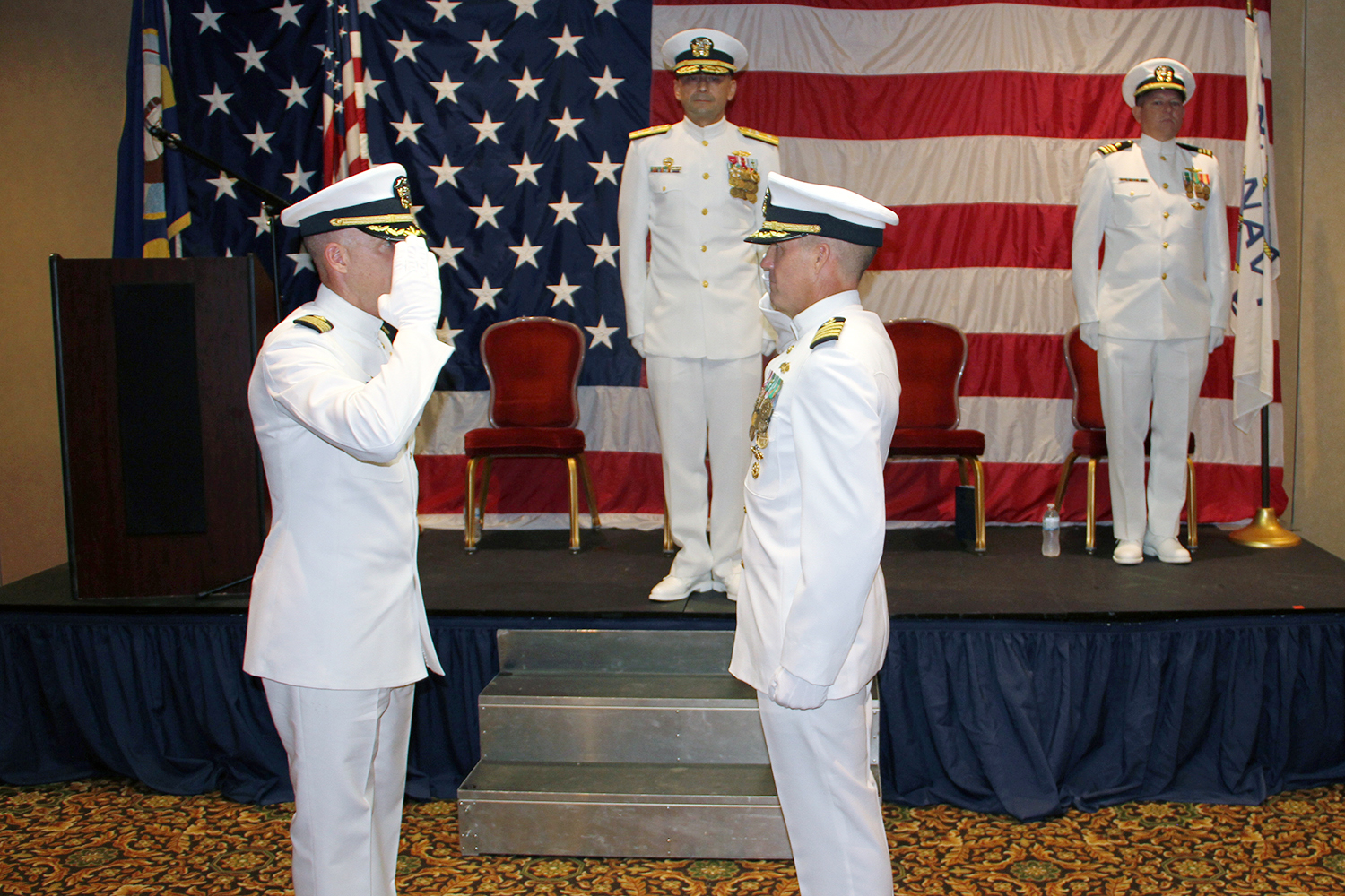 NAVFAC Mid-Atlantic holds Change of Command Ceremony; Riethmiller Retires after more than 28 ...