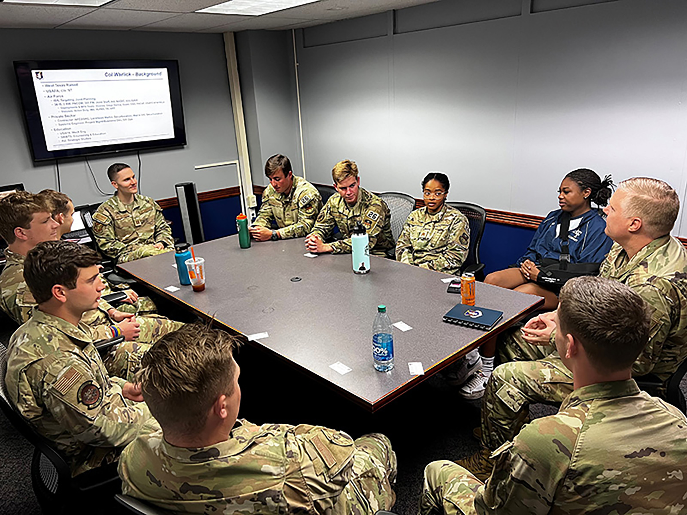 Summer program gives Air Force cadets a glimpse of intelligence, air ...