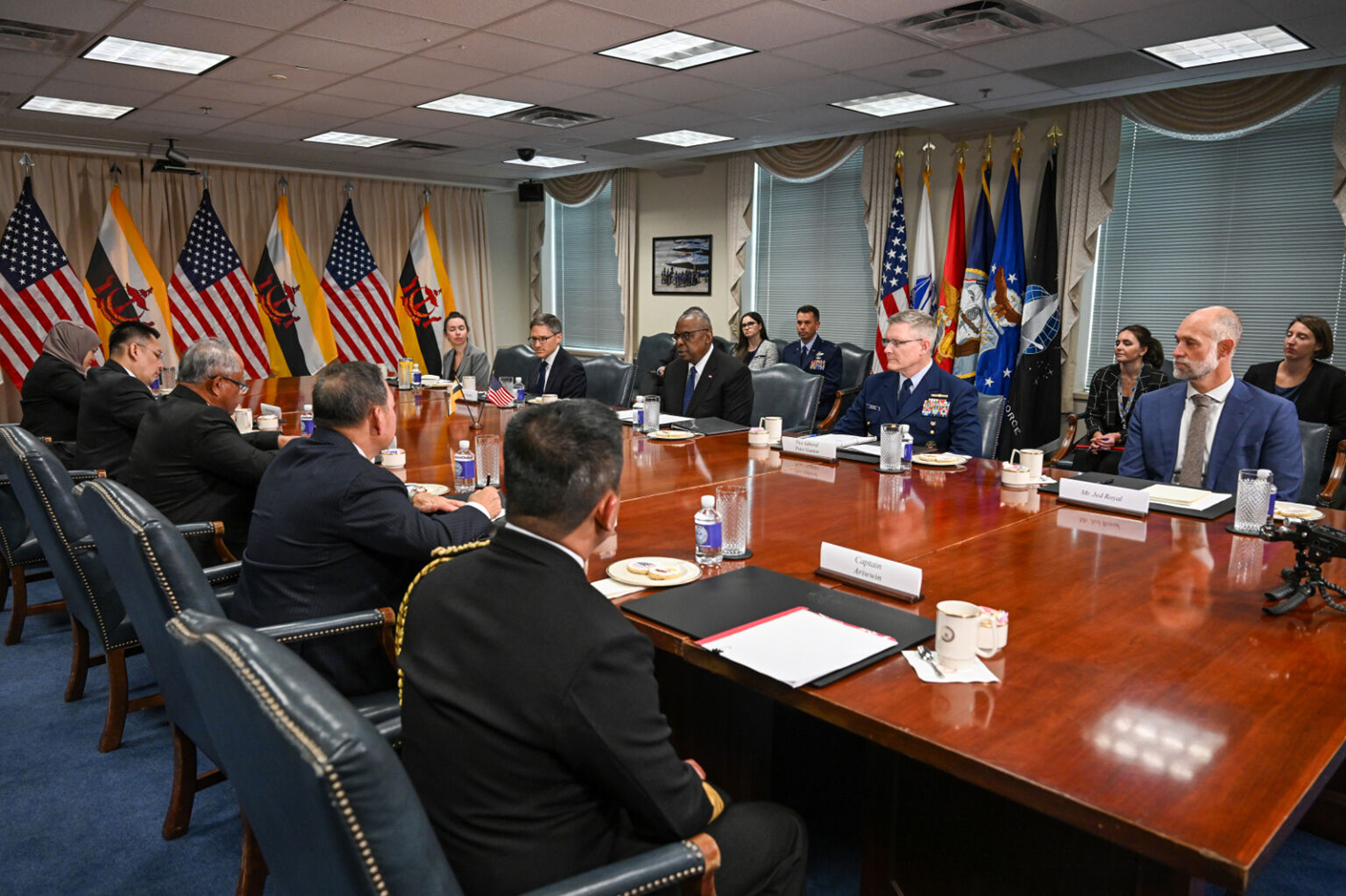 Austin, Brunei's Defense Minister Commit to Continuing Cooperation ...
