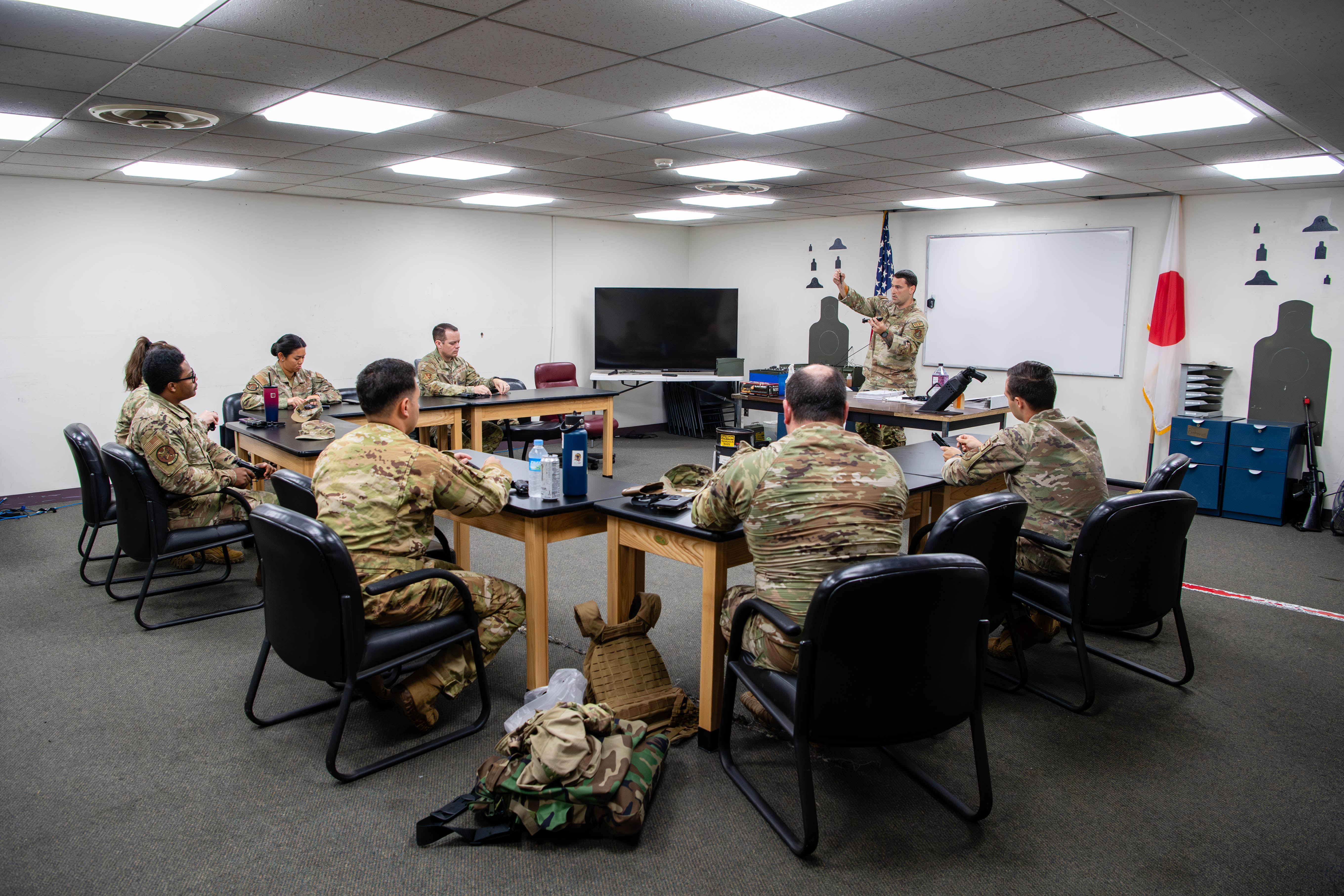 Airmen sharpen weapons skills through Combat Arms Training > Yokota Air ...