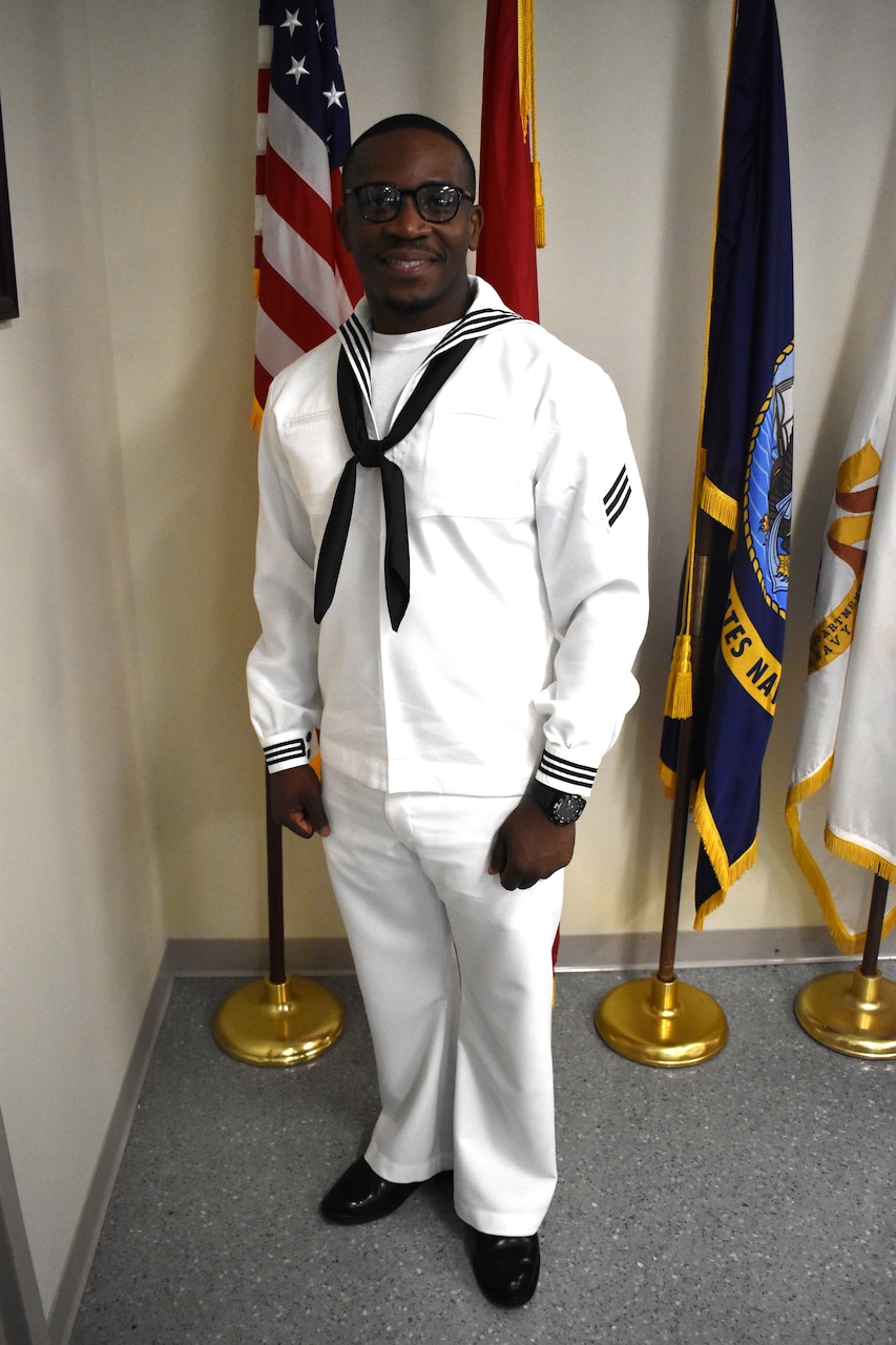 Sailor from Jamaica serves with U.S. Naval Medical Readiness Logistics ...