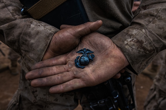 Alpha Company EGA Ceremony