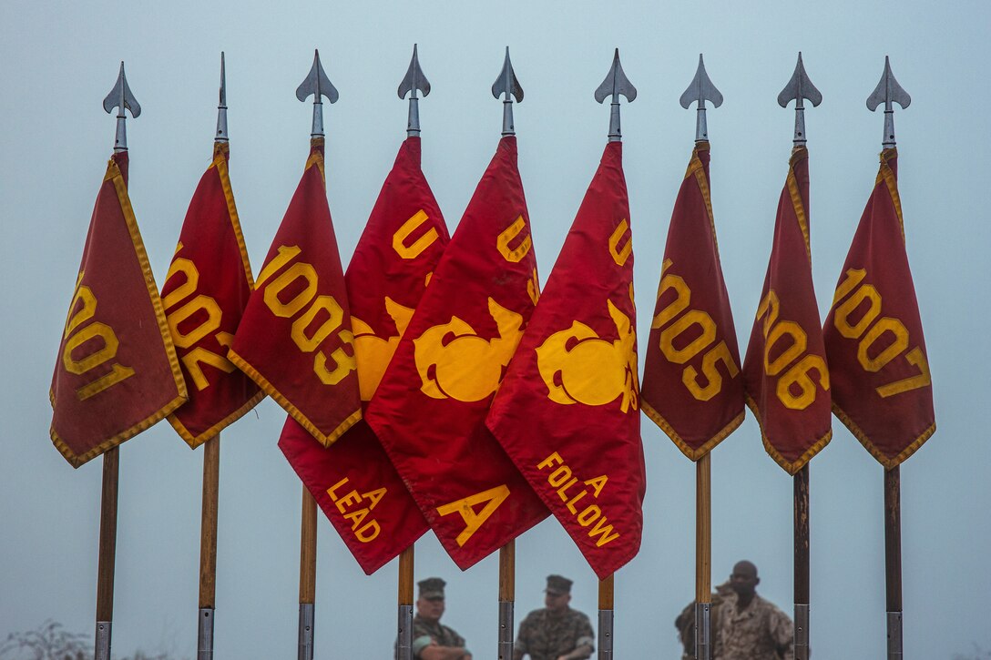 Alpha Company EGA Ceremony