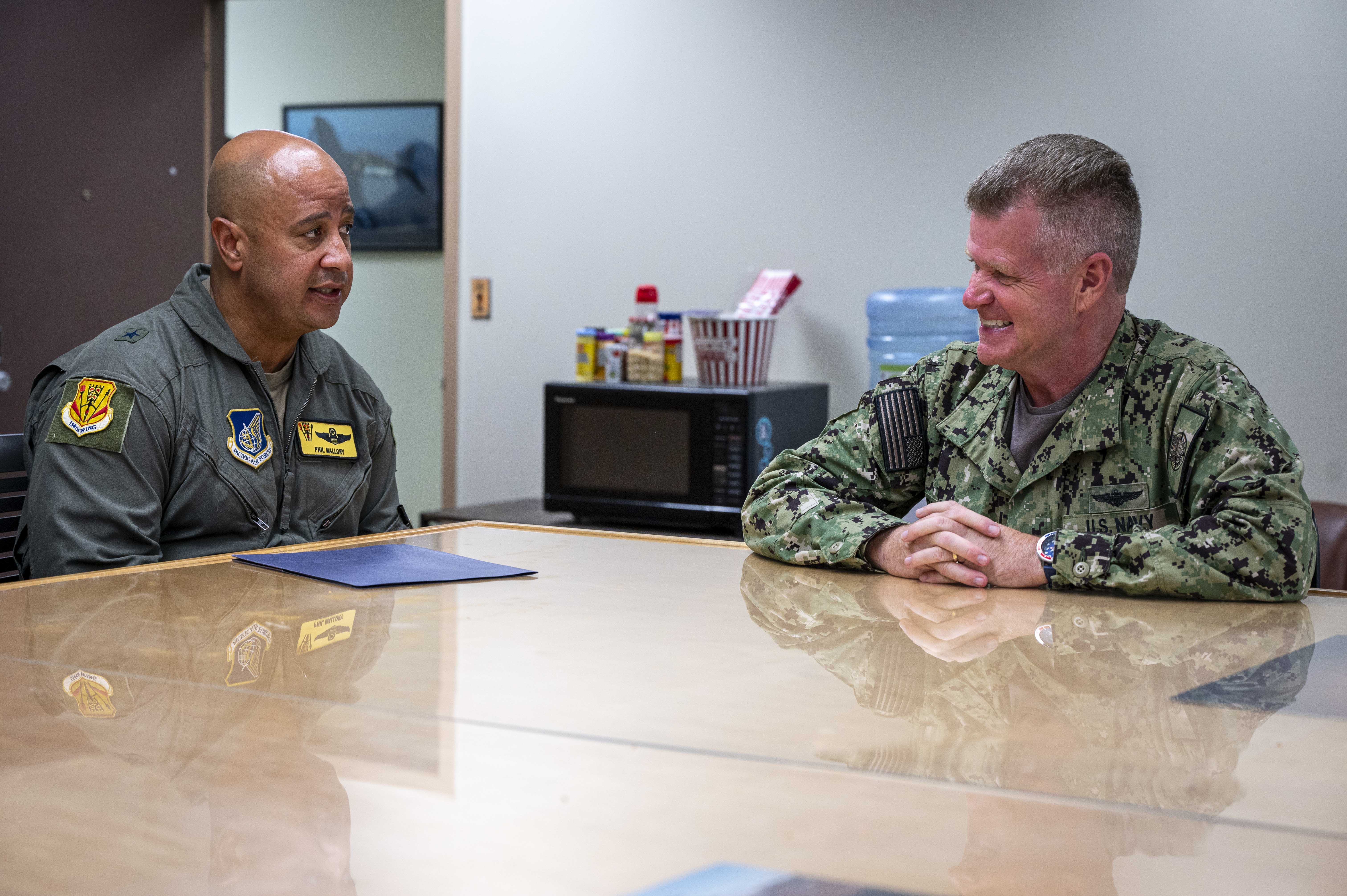 U.S. Indo-Pacific Commander Visits HIANG 154th Force Support Squadron