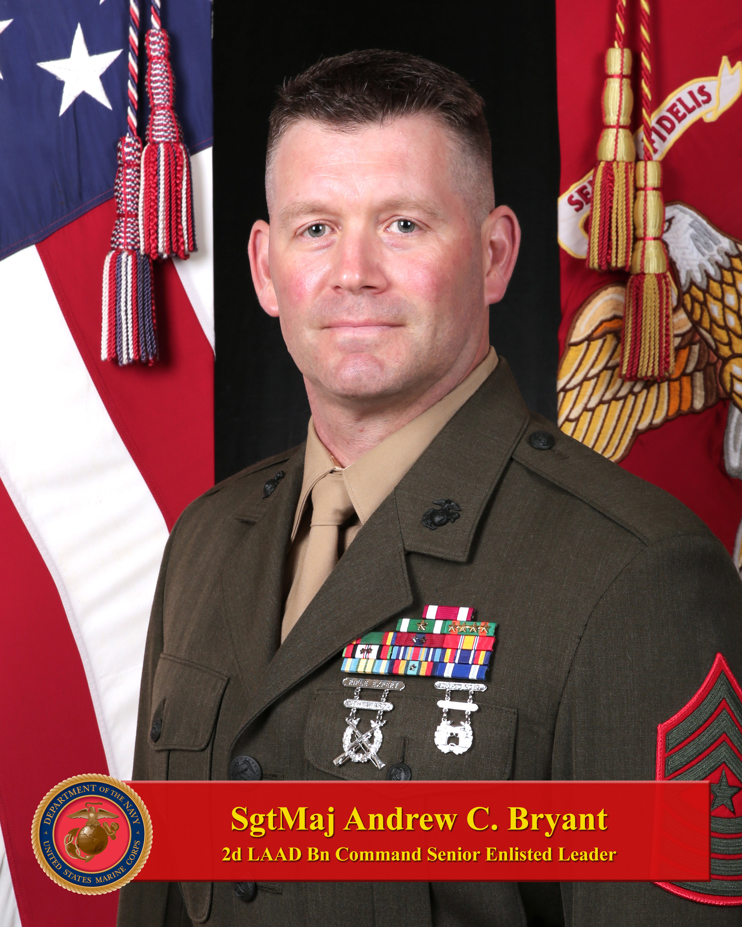 Sergeant Major Andrew C. Bryant > 2nd Marine Aircraft Wing > Command ...