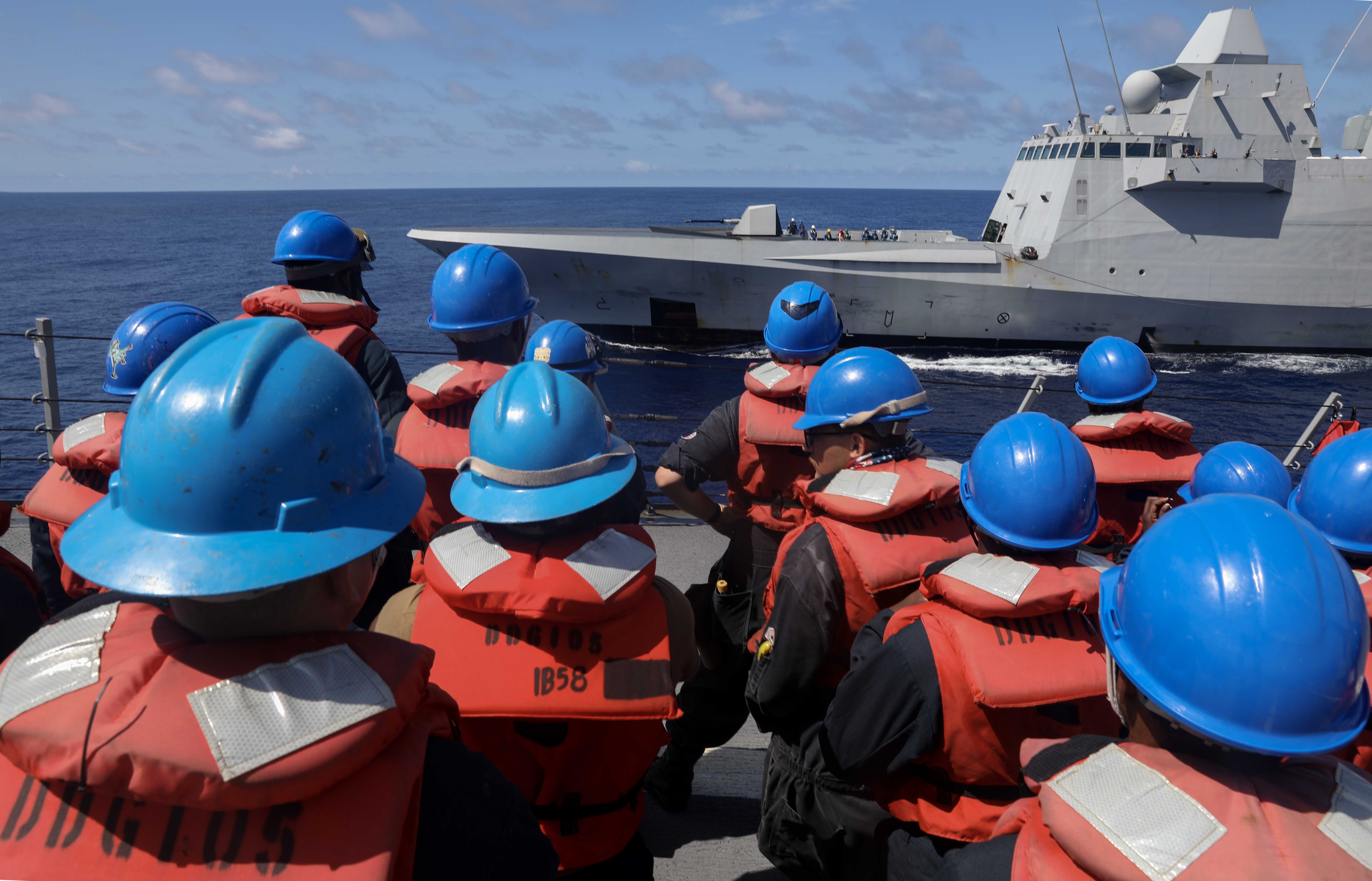 U.S., France Naval Forces Conduct Bilateral Operations in Indo-Pacific ...