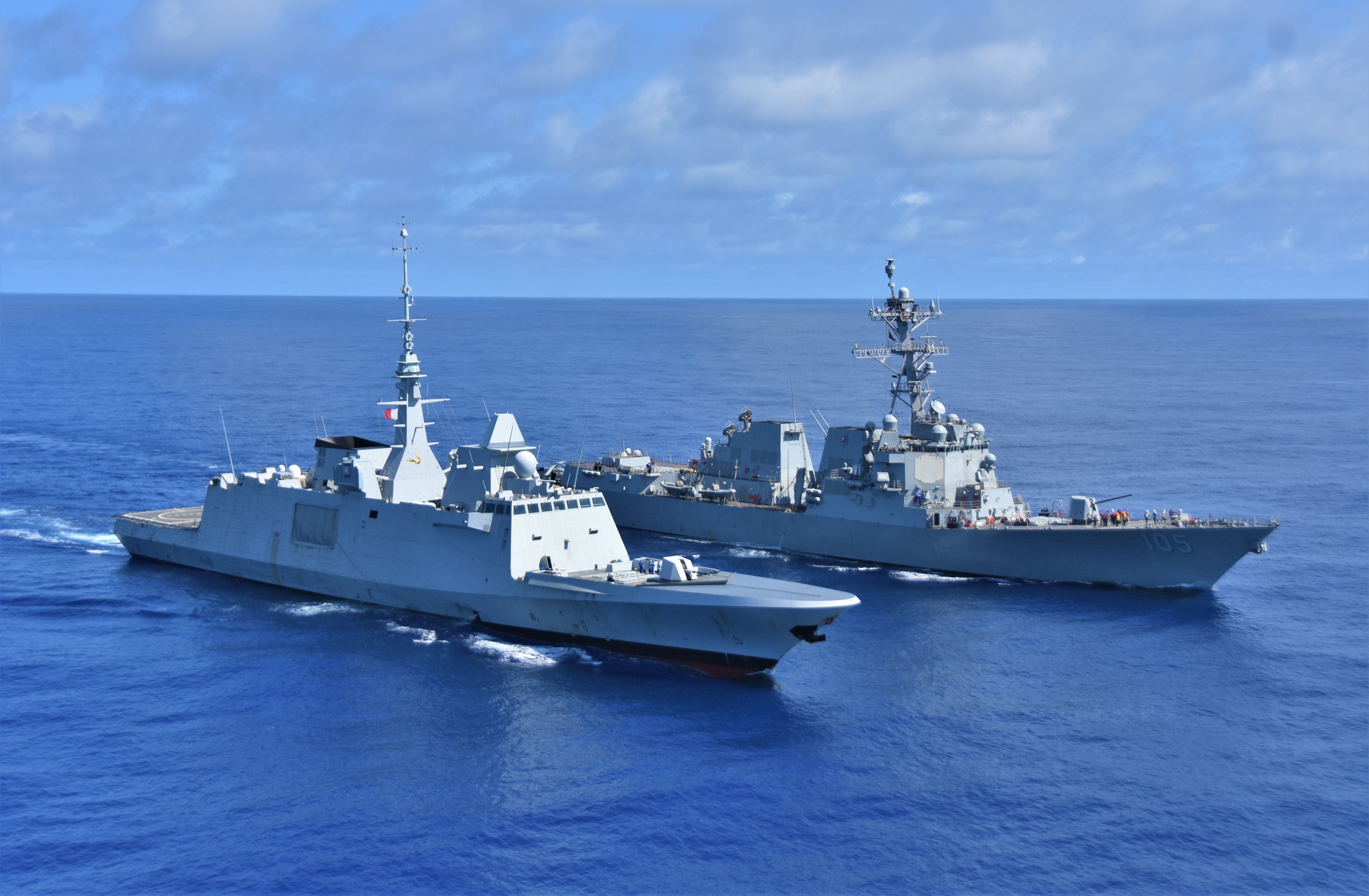 U.S., France Naval Forces Conduct Bilateral Operations in Indo-Pacific ...