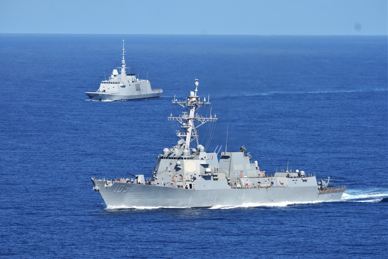 U.S., France Naval Forces Conduct Bilateral Operations in Indo-Pacific ...