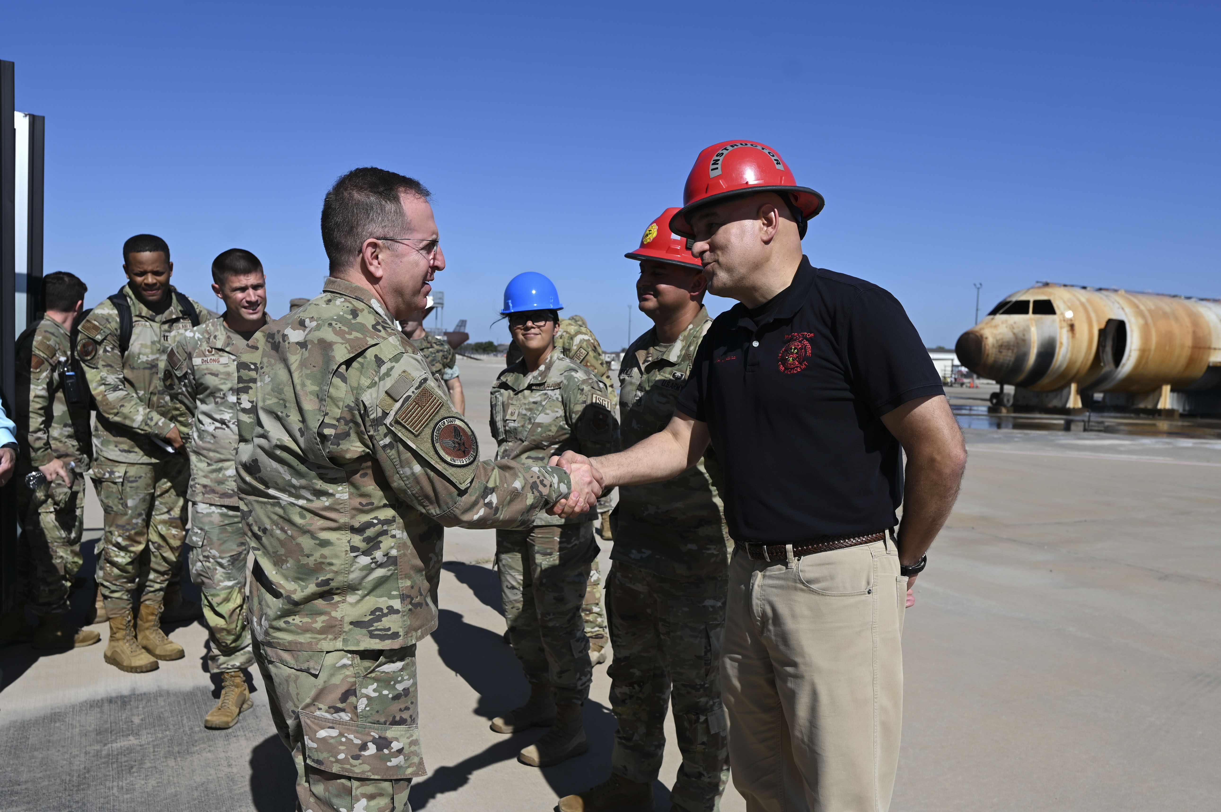VCSAF tours Goodfellow AFB > Air Force > Article Display