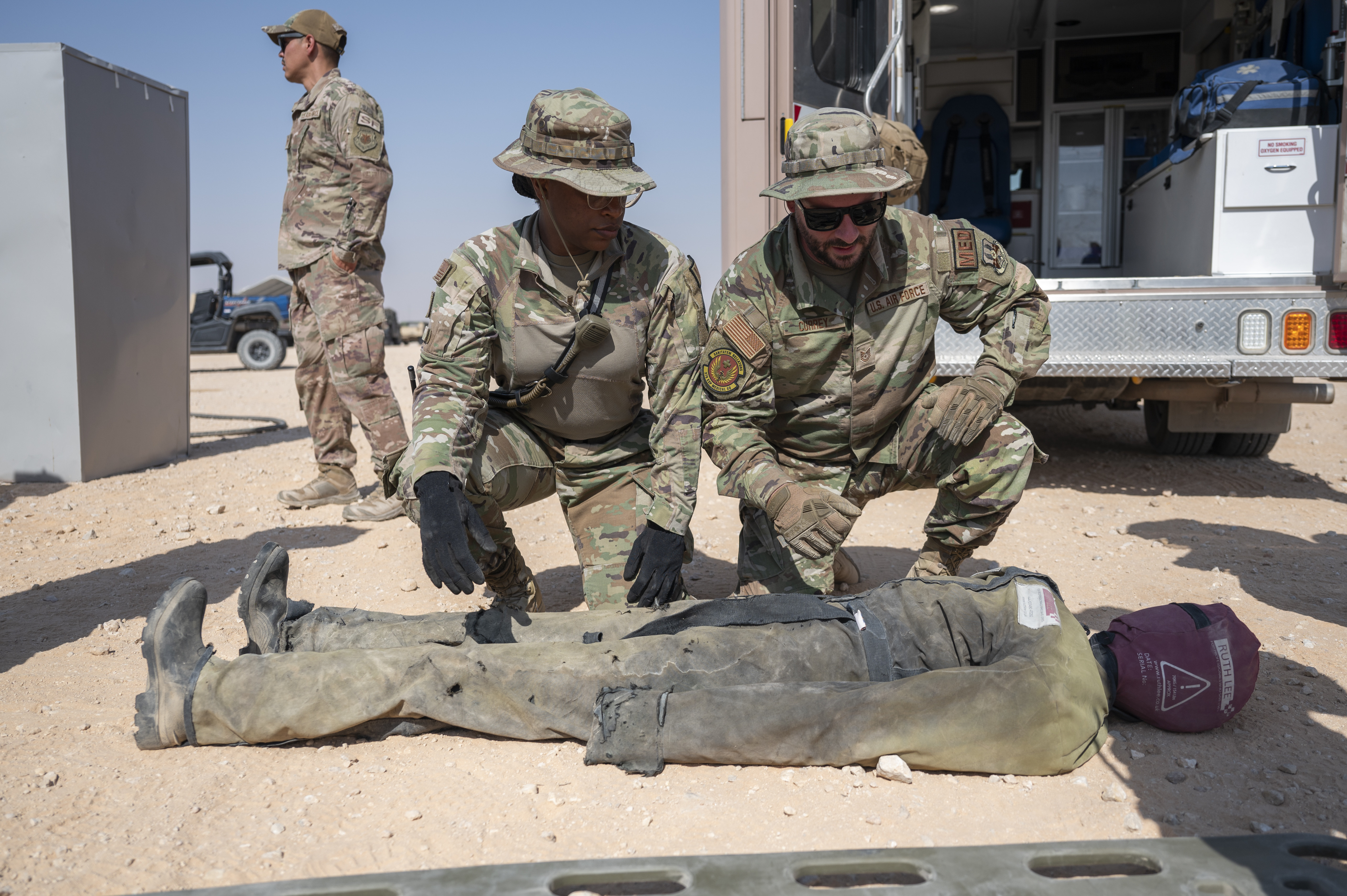378 ECES and 378 EMDS hone crisis response readiness capabilities > U.S ...