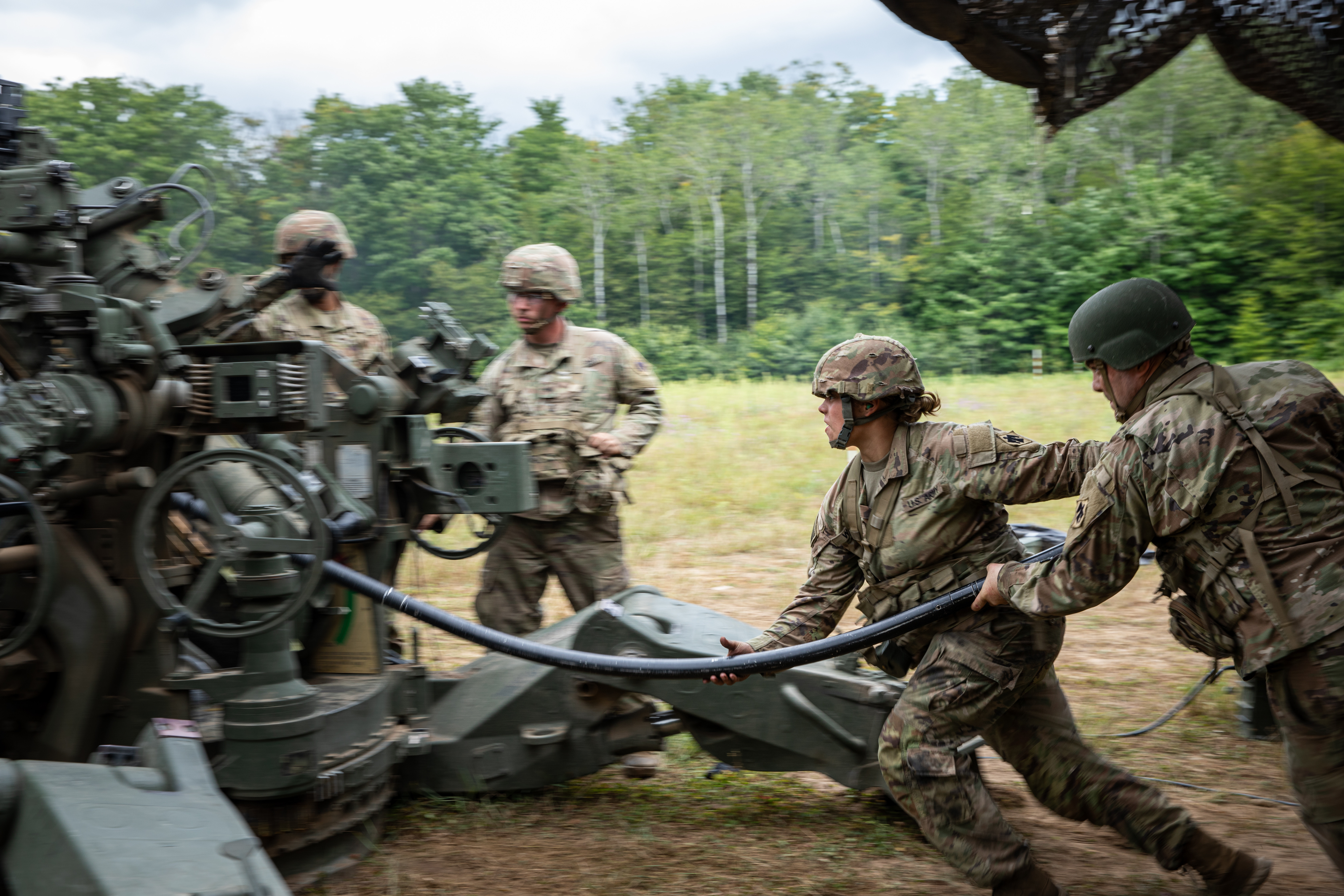 Thunderbird artillery takes aim at Northern Strike 2024 > Oklahoma ...