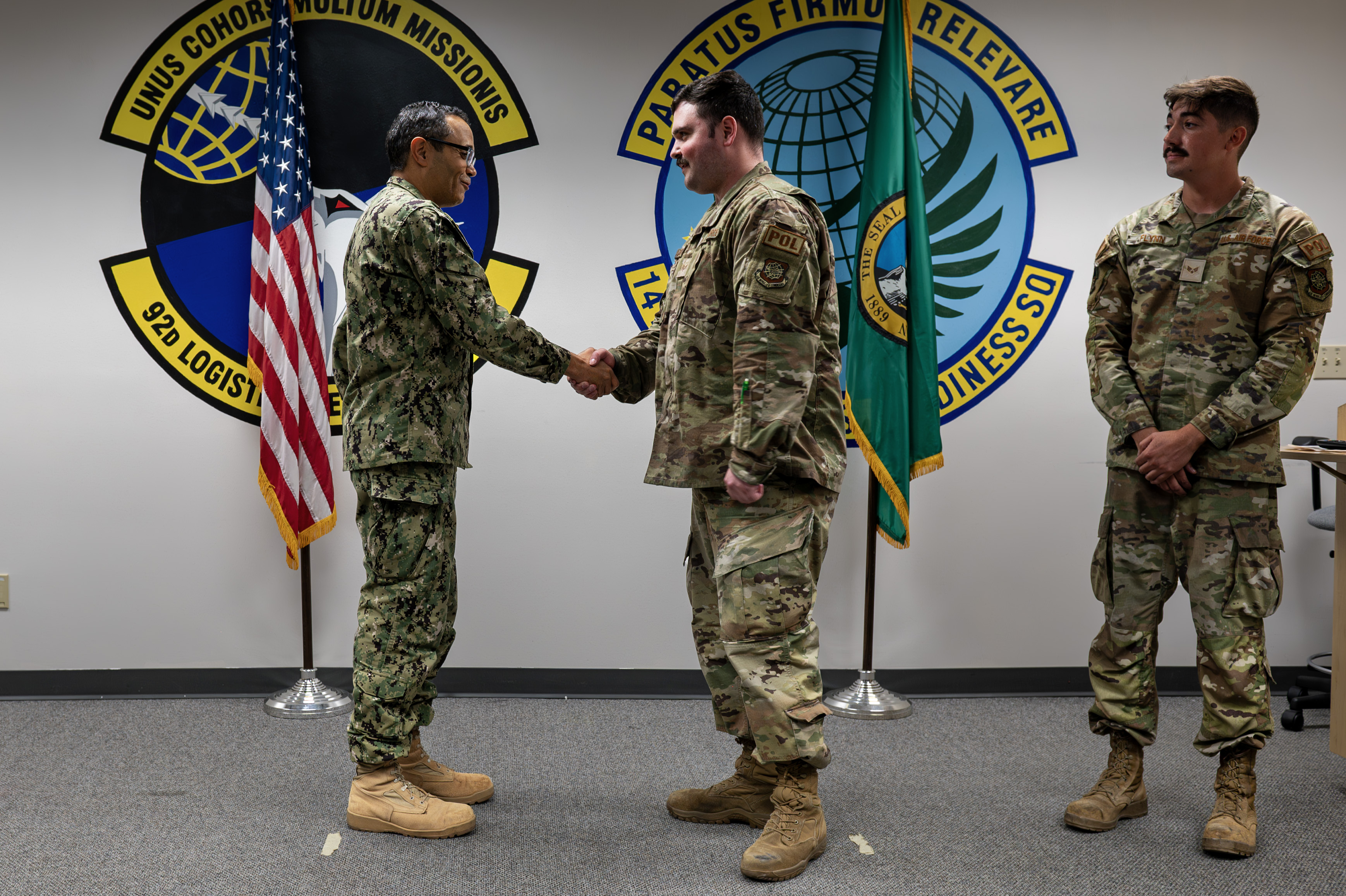 92nd LRS hosts DLA-Energy Americas West commander, highlighting ...