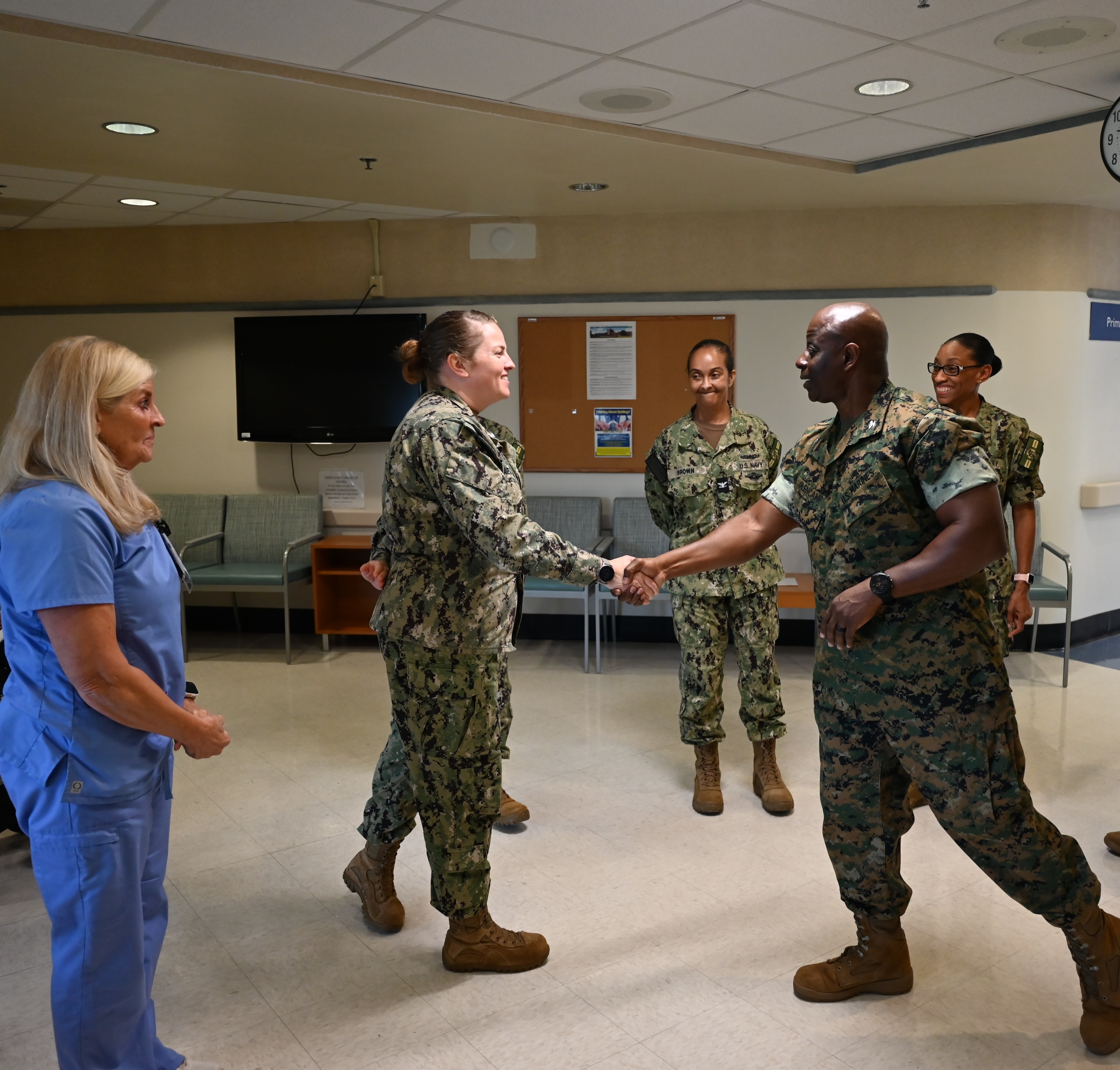 NMRTC Beaufort Naval Hospital Tour > Navy Medicine > News Article