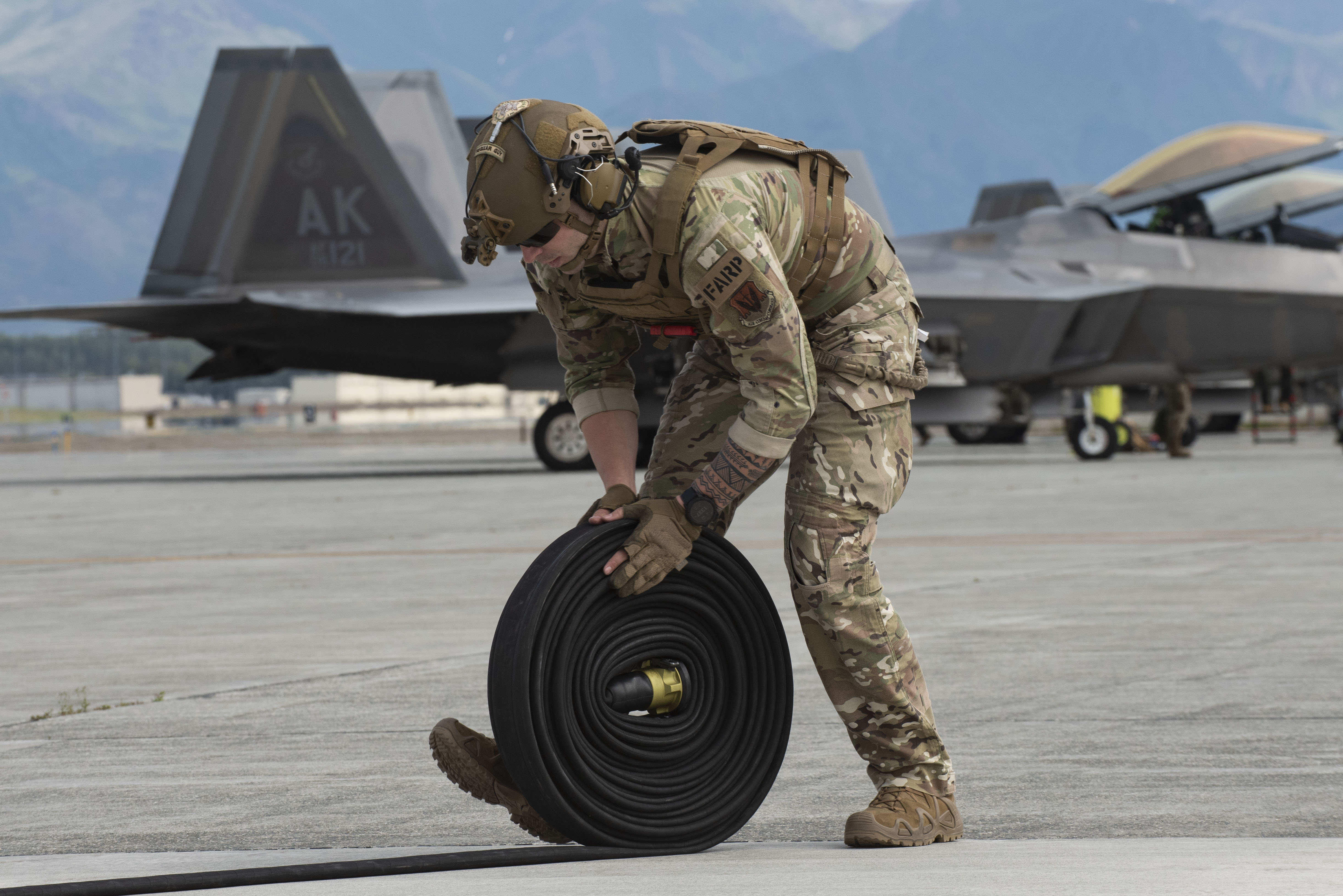 Hungry Hungry Halibut exercise sharpens air warfighting skills > Joint ...