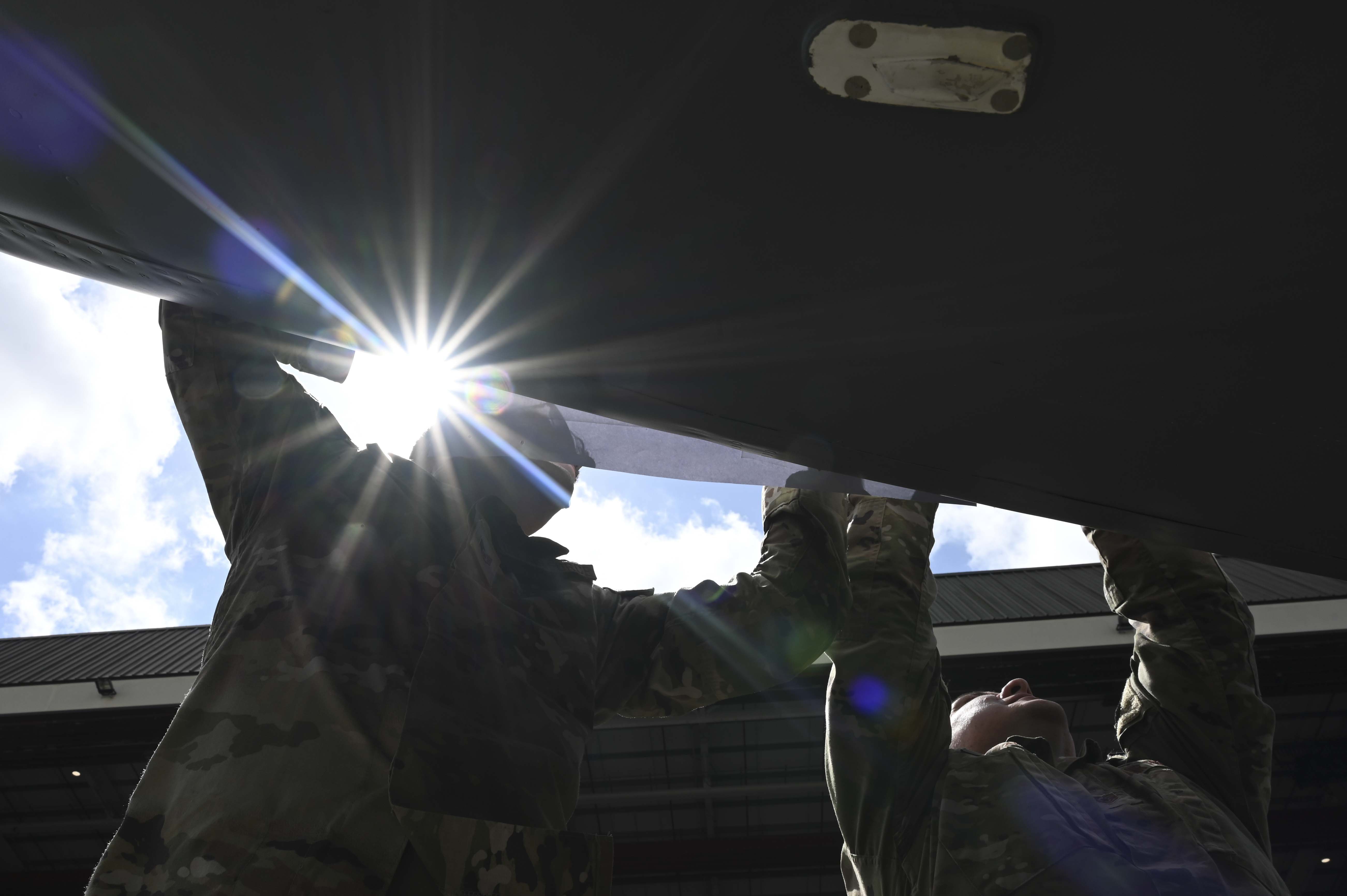 RAF Mildenhall honors 100th ARW heritage with HighLife nose art > Royal ...