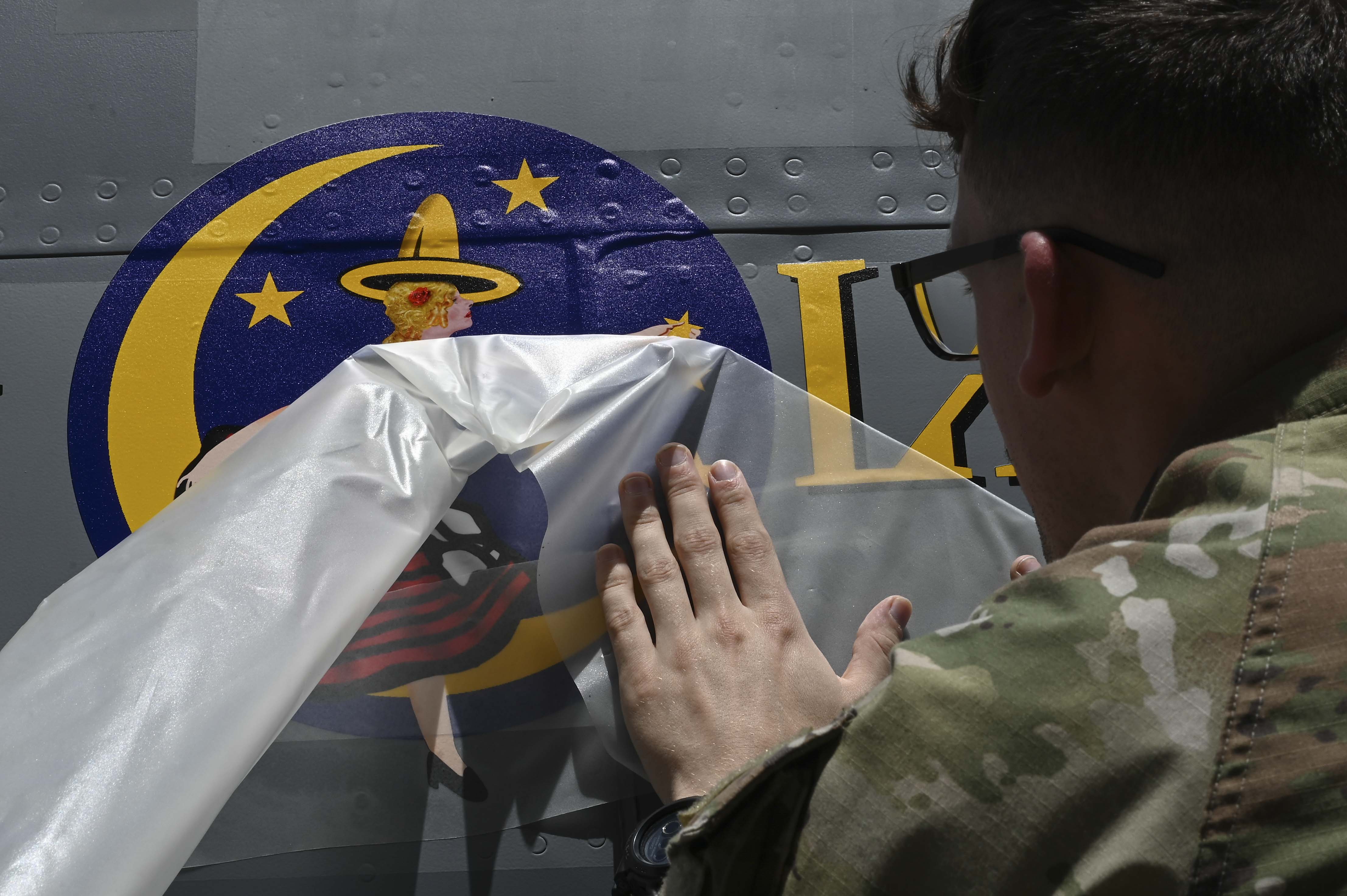 RAF Mildenhall honors 100th ARW heritage with HighLife nose art > Royal ...