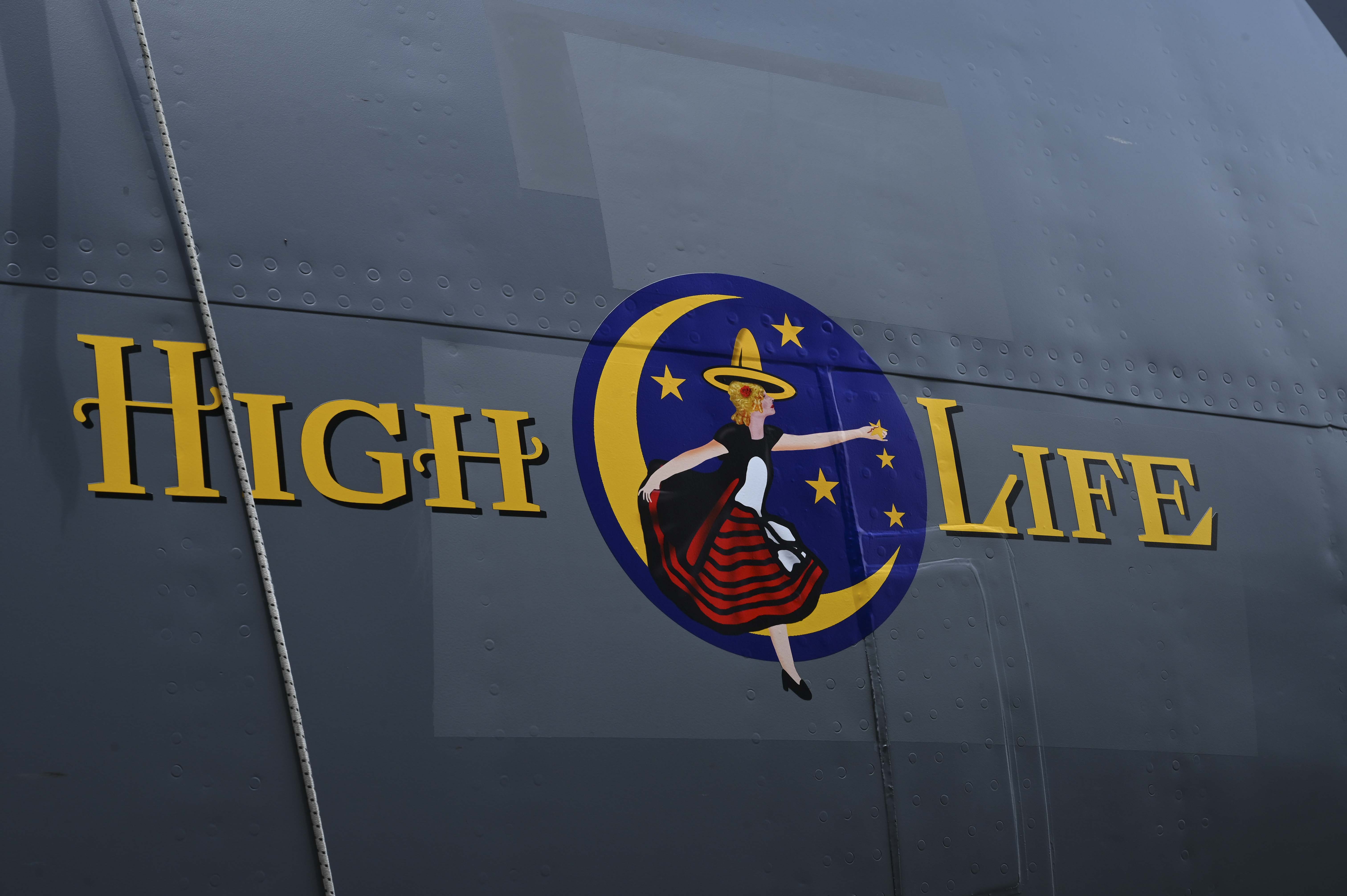 RAF Mildenhall honors 100th ARW heritage with HighLife nose art > Royal ...