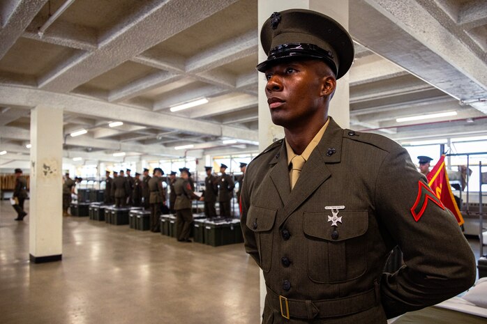 MCRD San Diego Hotel Company Battalion Inspection