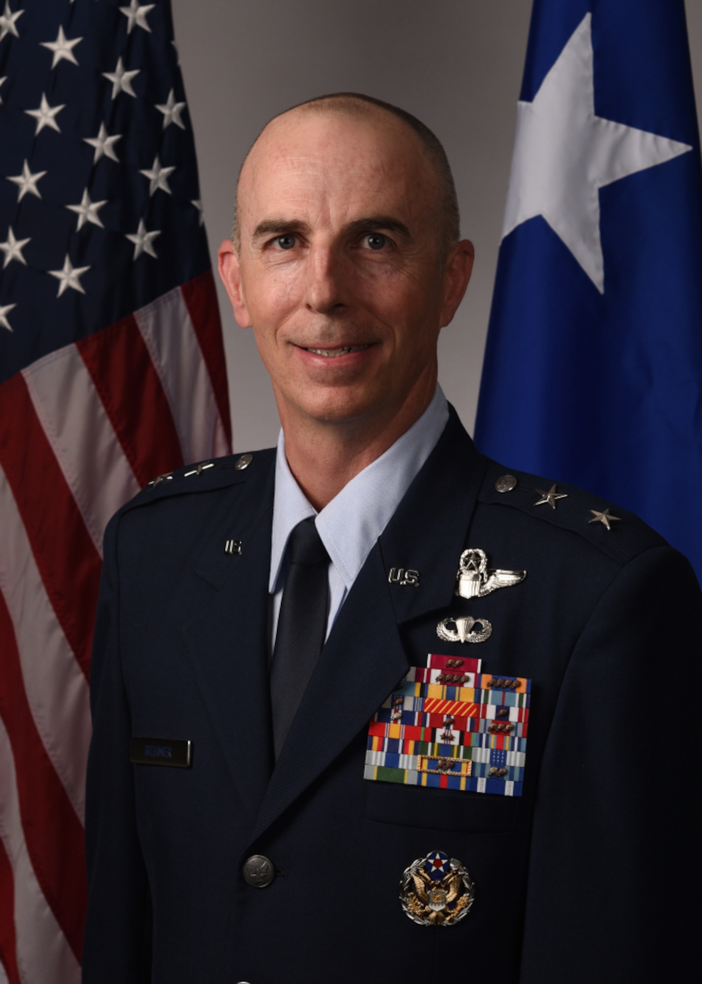 STEVEN G. BEHMER > Air Force > Biography Display