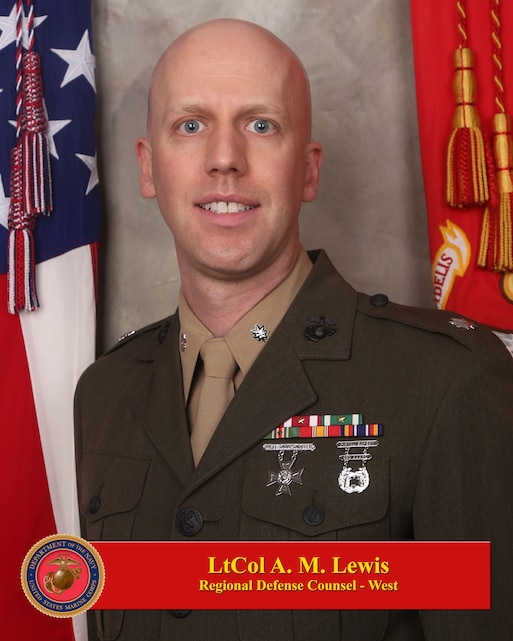 Lieutenant Colonel Andrew M. Lewis > Marine Corps Defense Services ...
