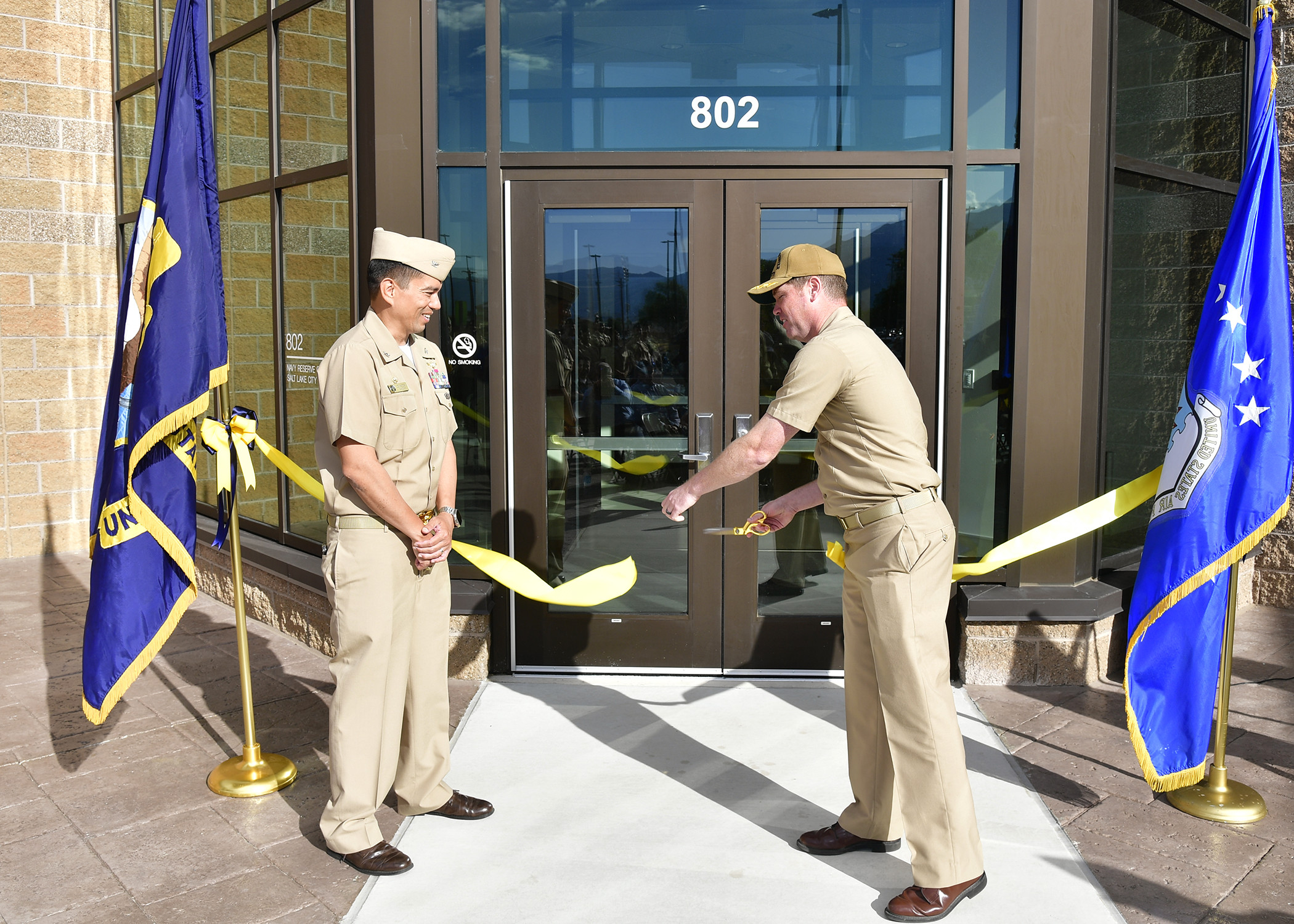 Navy Reserve SLC building ribbon cutting ceremony > Hill Air Force Base ...