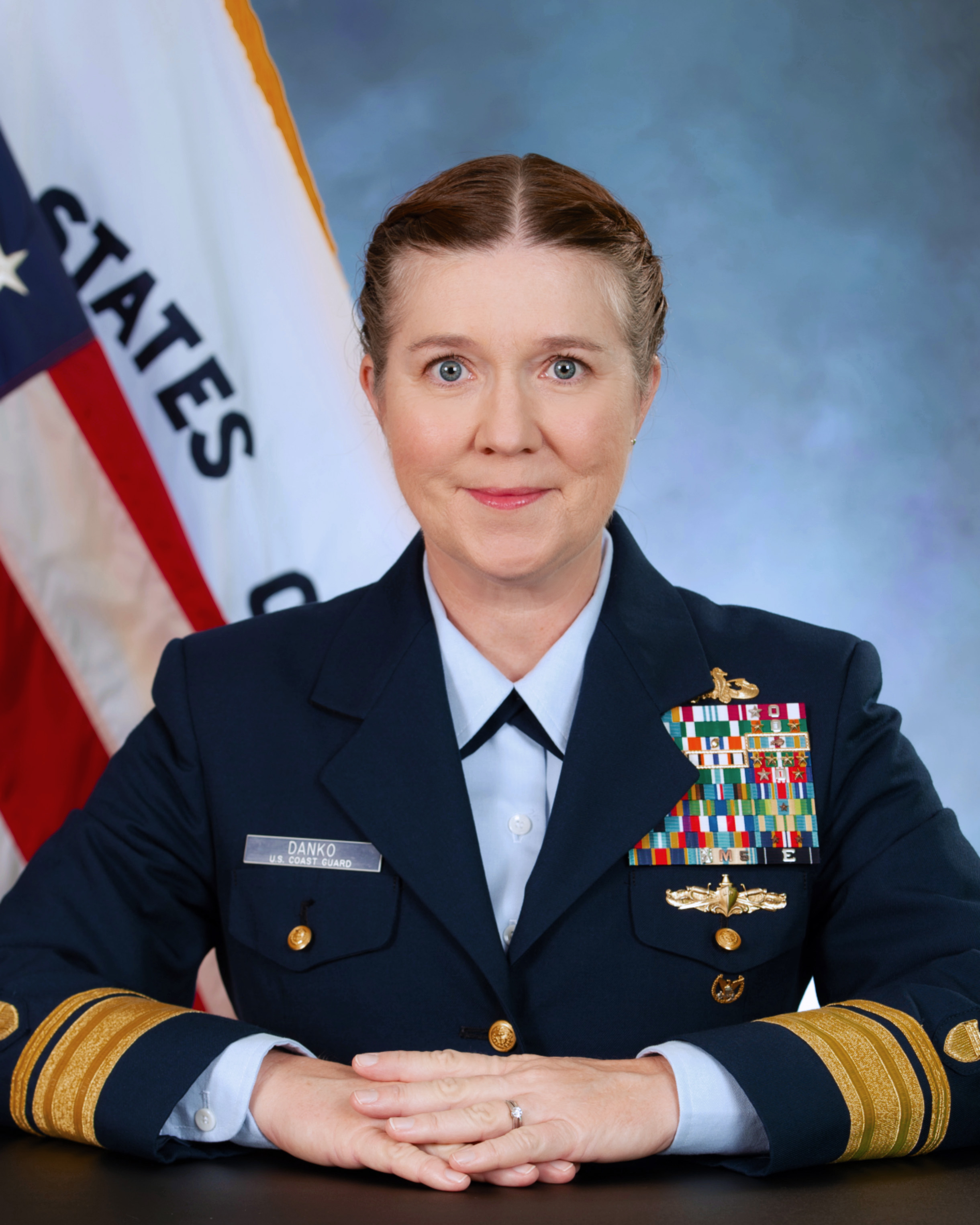 Rear Admiral Tiffany Danko > United States Coast Guard > Display