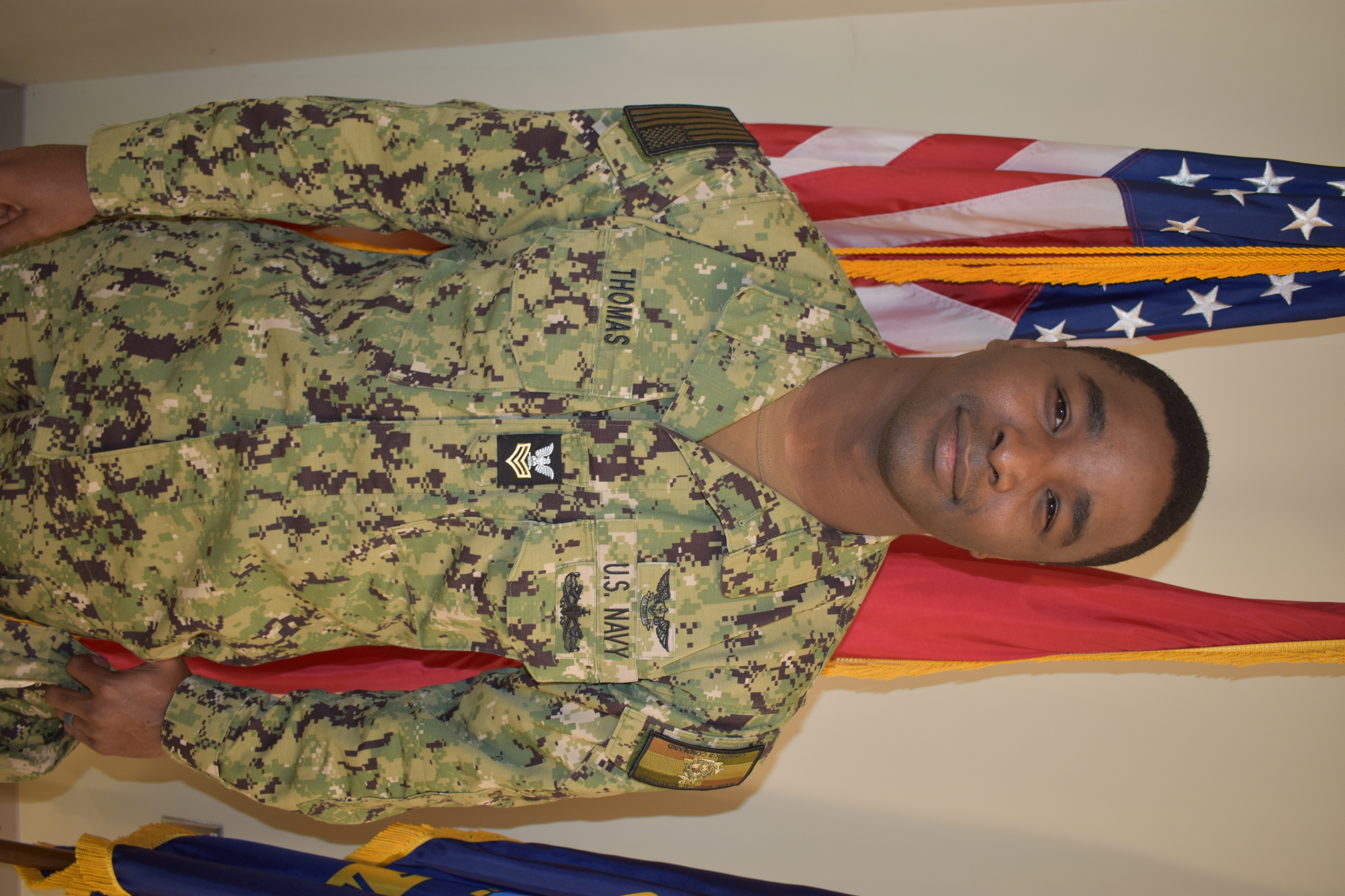 NMRLC Highlights Chief Petty Officer Selectee Alonzo Thomas > Navy ...