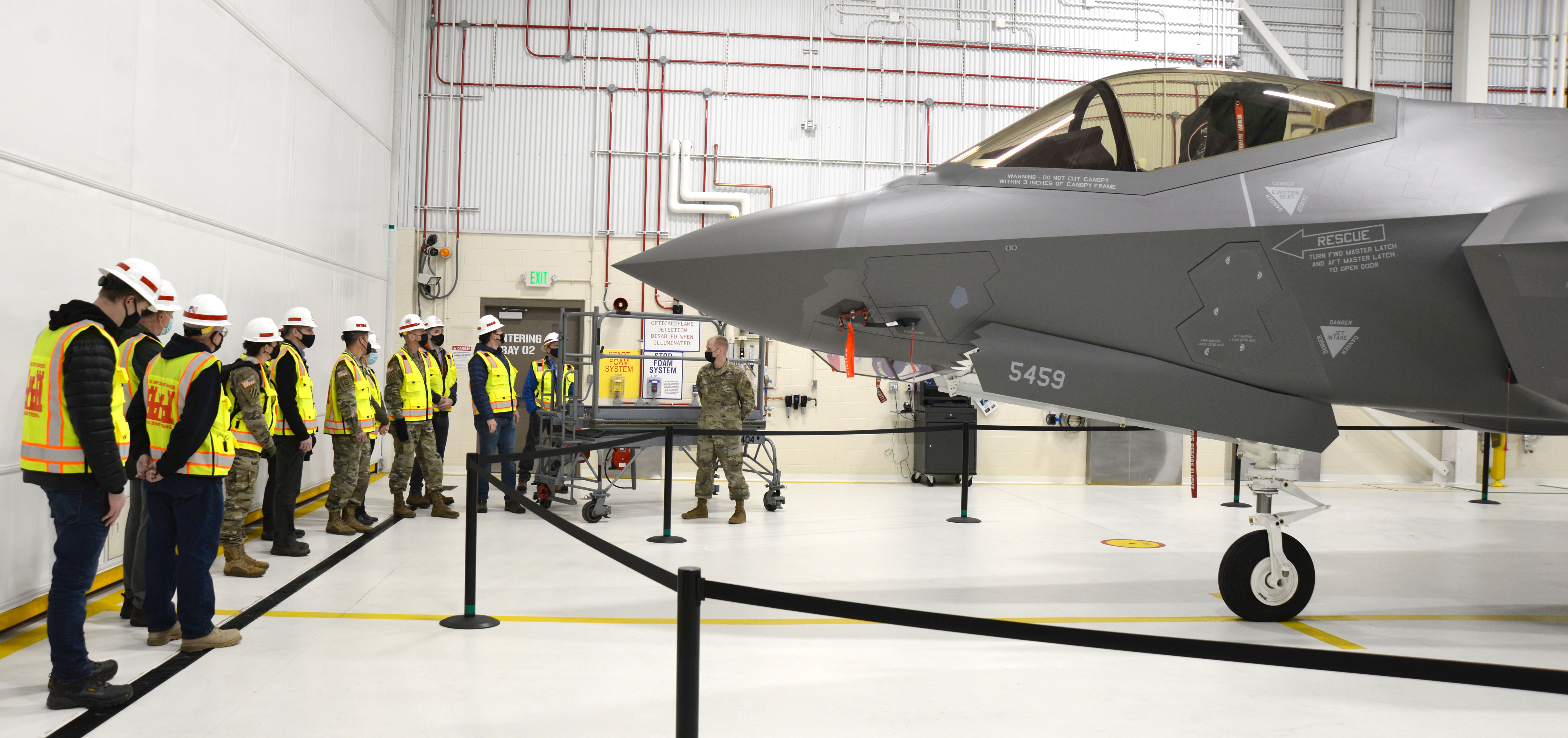 Half-billion-dollar F-35 infrastructure program wraps up at Eielson Air ...