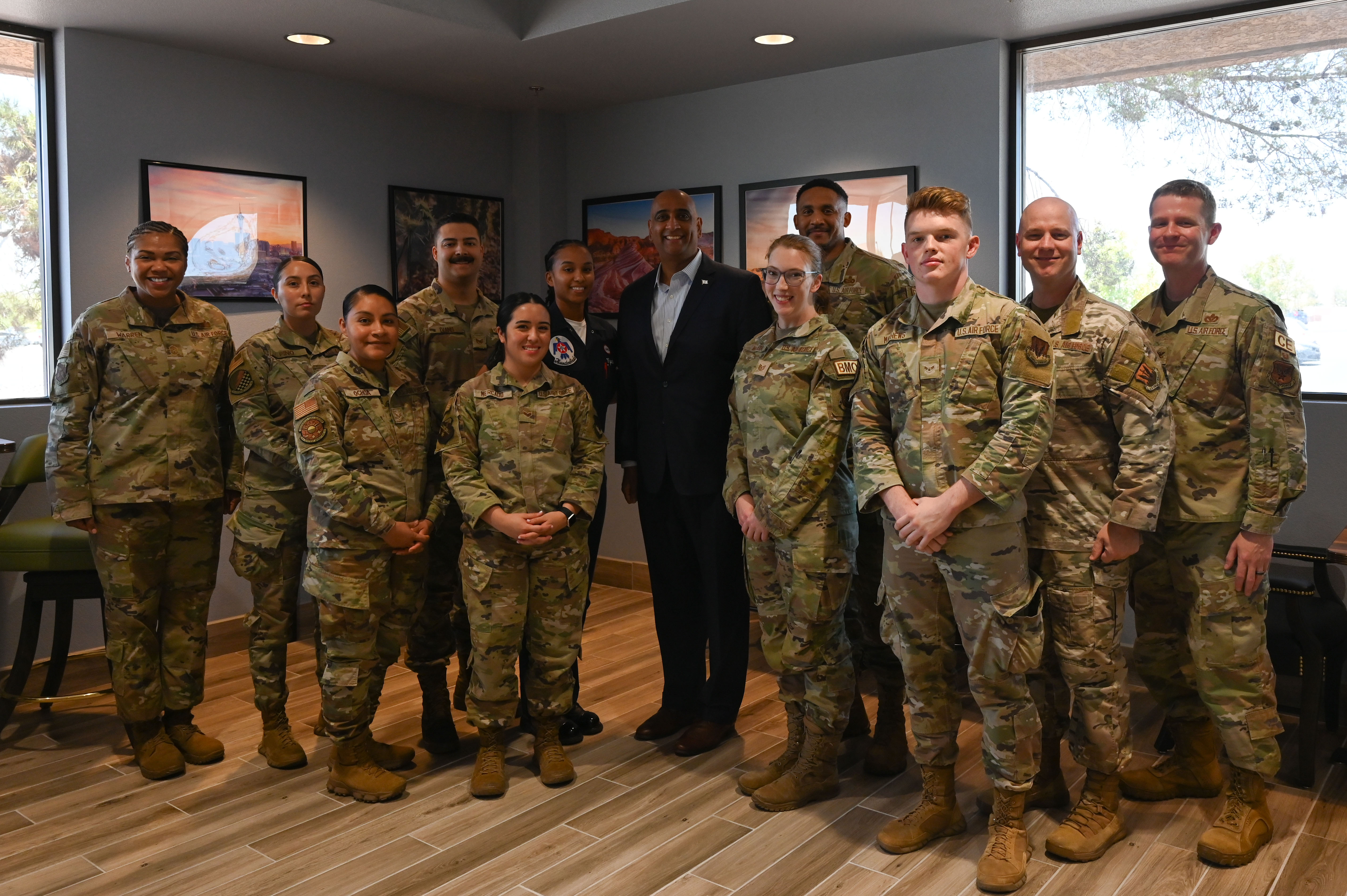 Assistant SAF/IE visits Nellis AFB > Nellis Air Force Base > Article ...