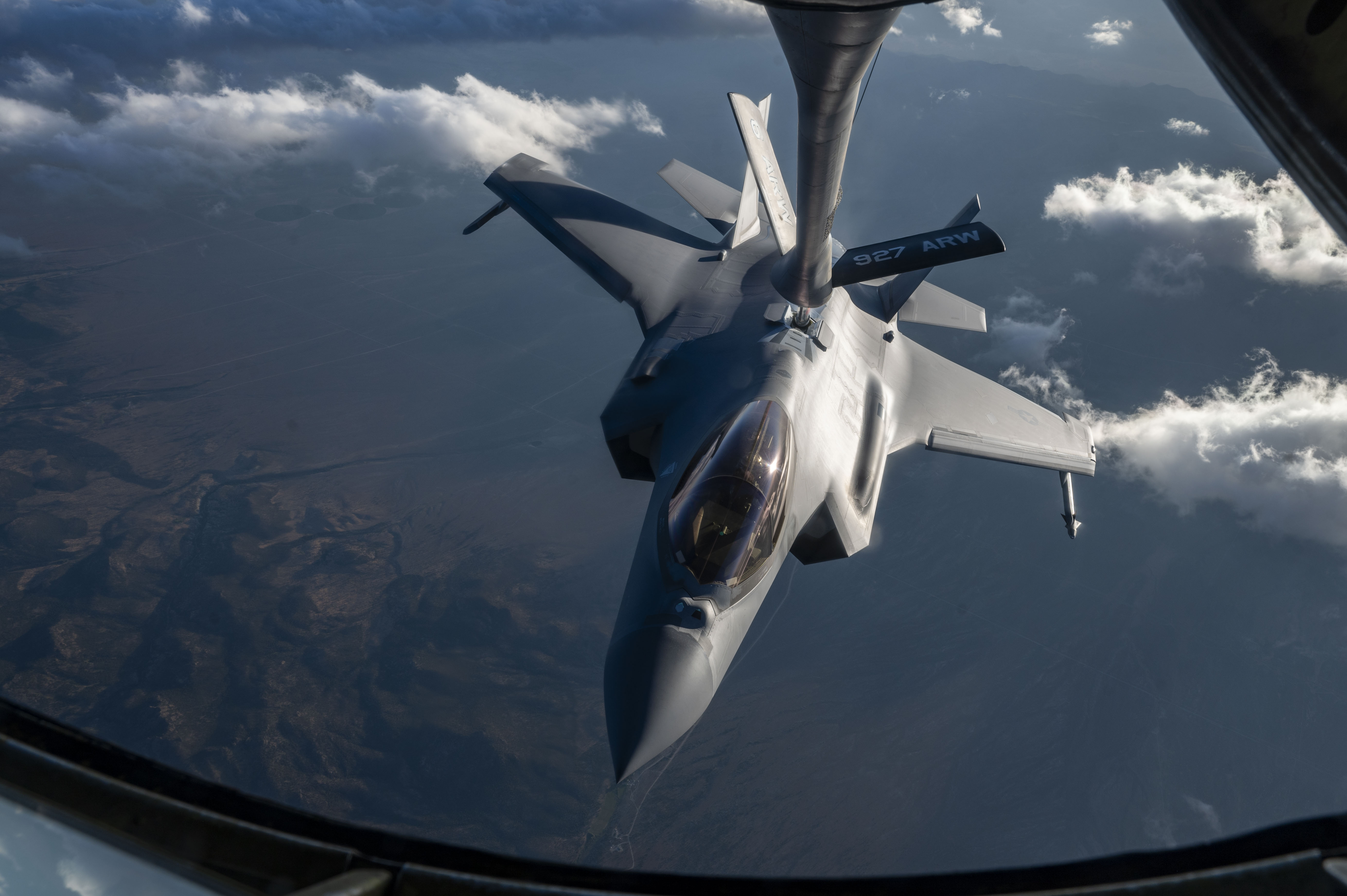 PHOTOS: 93rd Air Refueling Squadron refuels F-35's assigned to the ...
